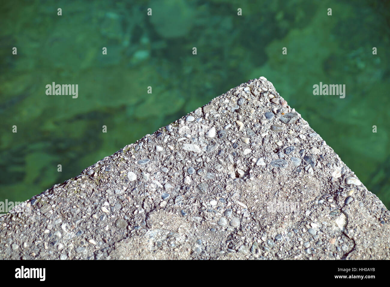 corner of the pier on the sea textures Stock Photo - Alamy
