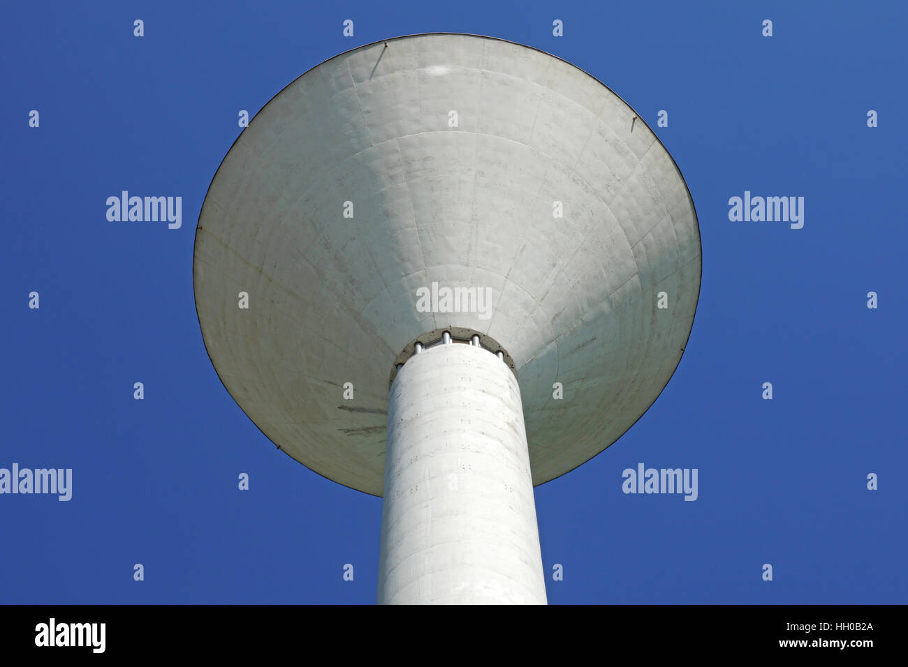 White Water Tower with rings on the neck - ready to install cellular ...