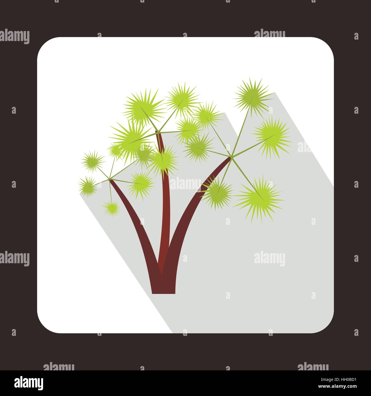 Multi stem trees Stock Vector Images - Alamy