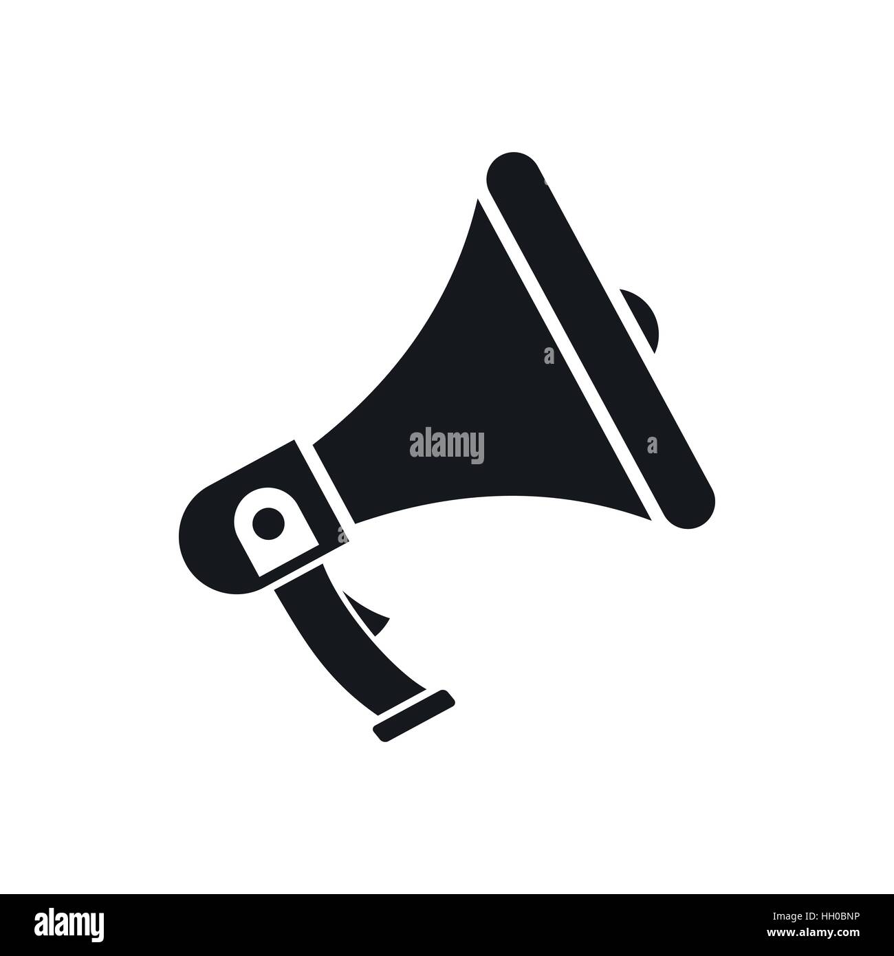 Megaphone icon, simple style Stock Vector Image & Art - Alamy