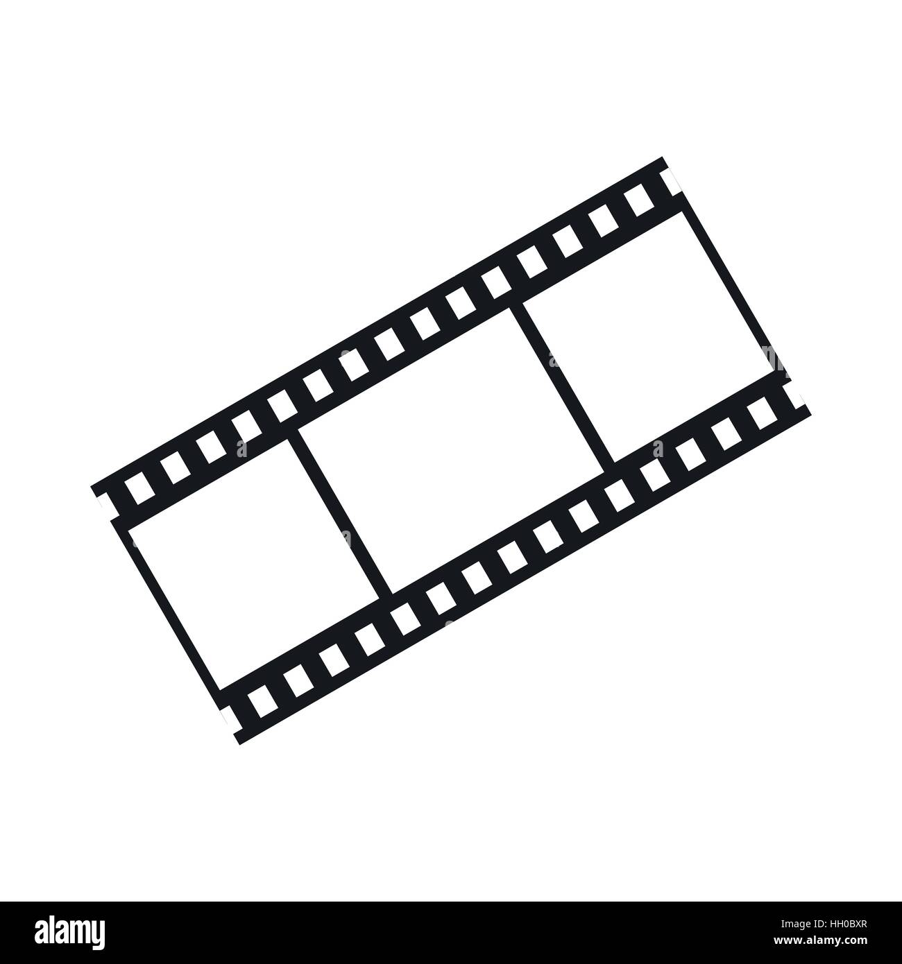 Film frames hollywood Stock Vector Images - Alamy