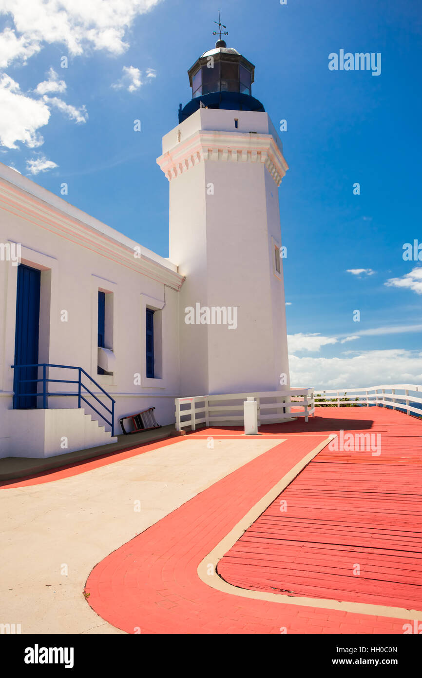 Beautiful Arecibo Lighthouse on the Caribbean island of Puerto Rico on ...