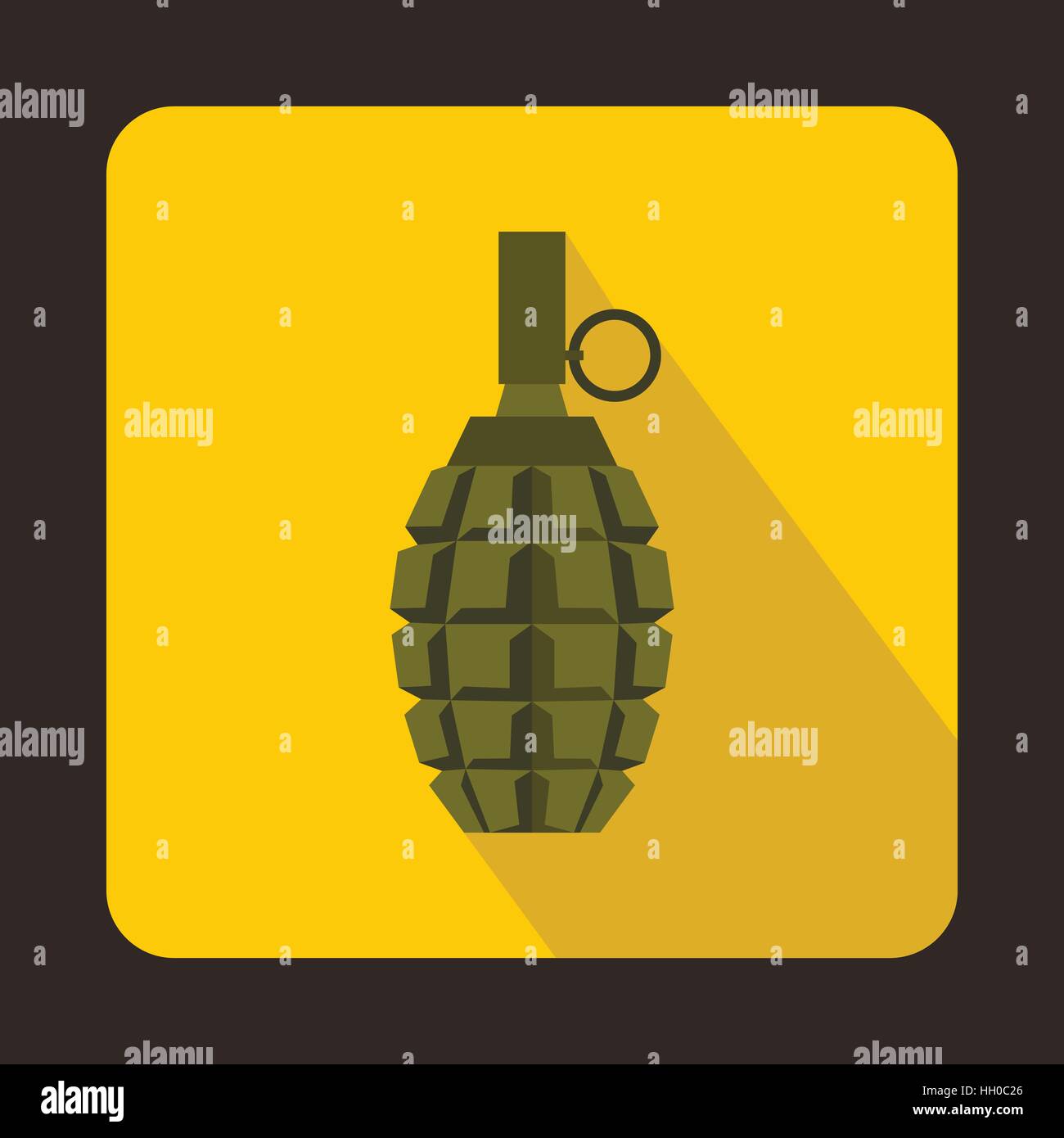 Steel hand grenade Stock Vector Images - Alamy