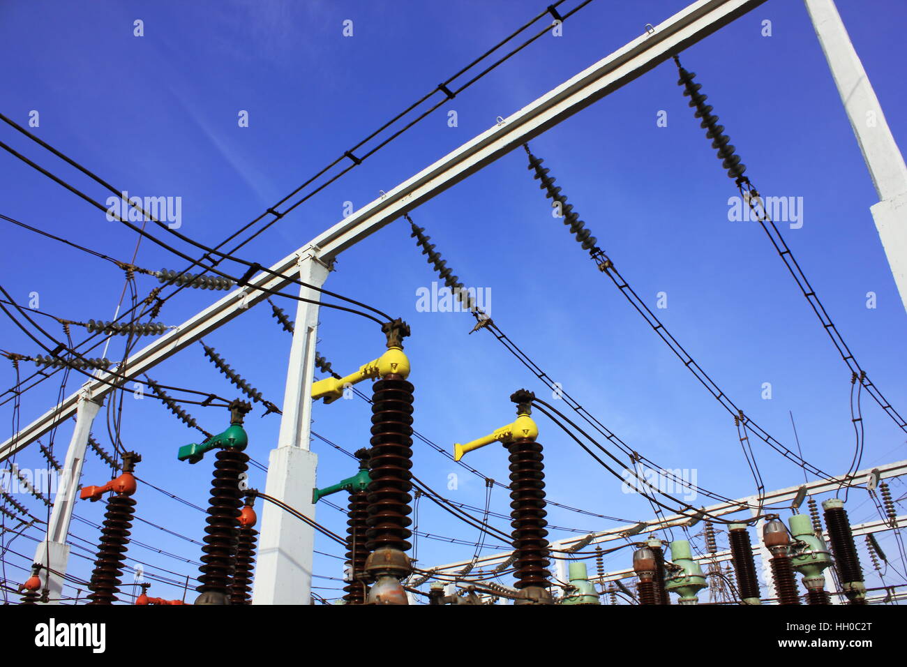 Switchyard hi-res stock photography and images - Alamy