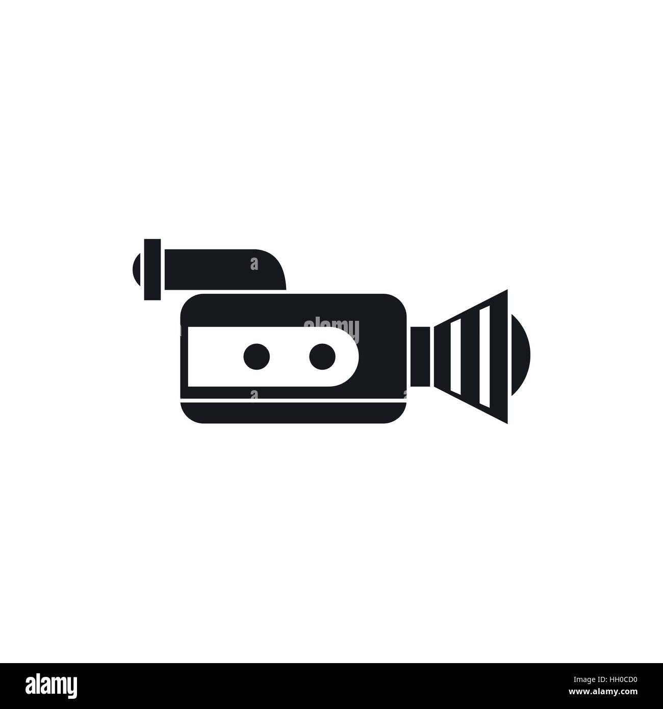 Retro camera icon, simple style Stock Vector Image & Art - Alamy