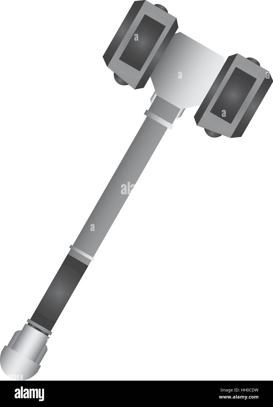 Old medieval hammer detail Stock Vector Images - Alamy