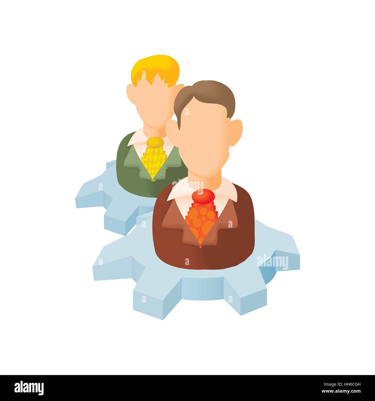 Employee training concept icon, cartoon style Stock Vector Image & Art ...