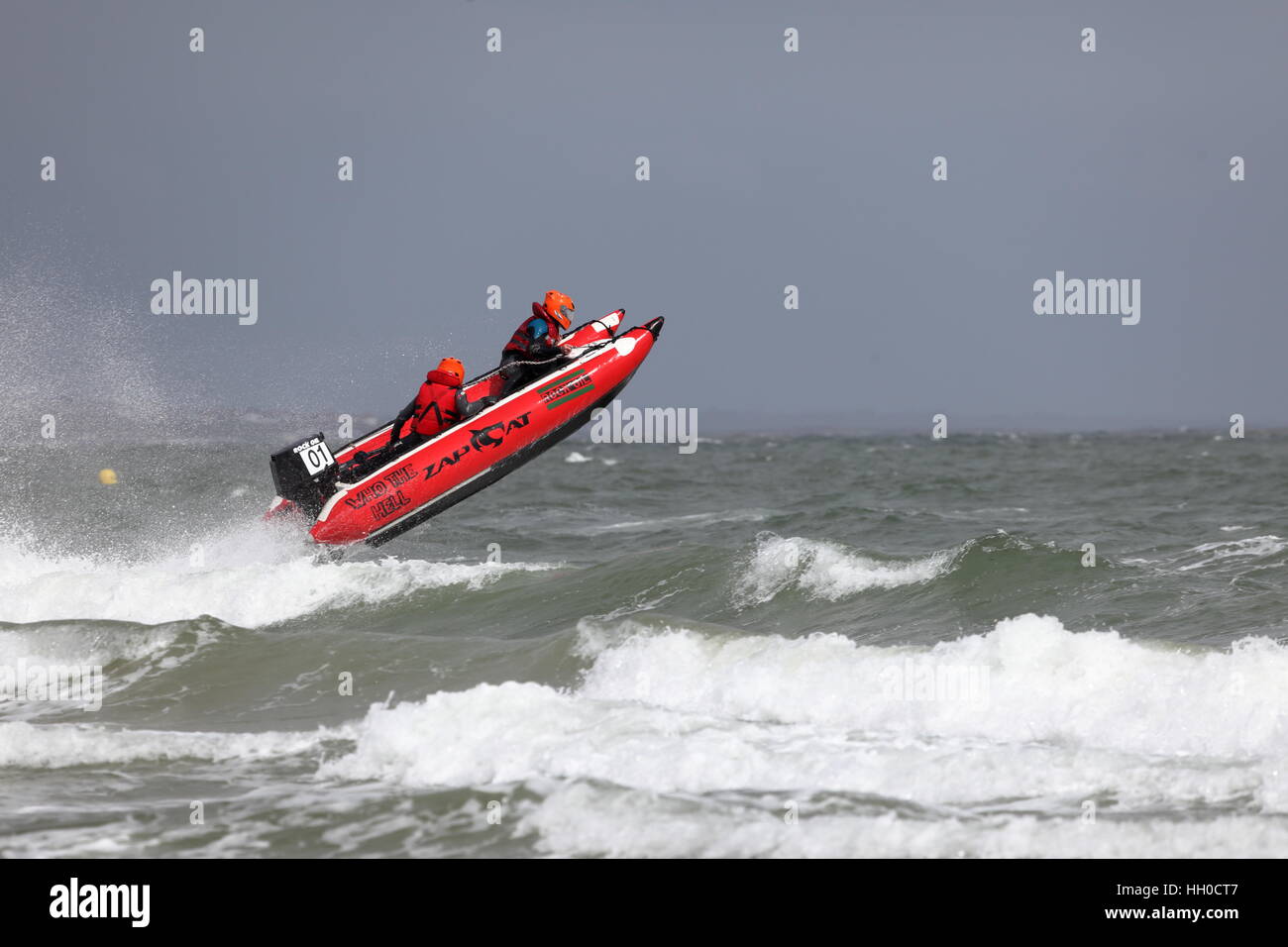 Racing rib rigid inflatable boat hi-res stock photography and images ...