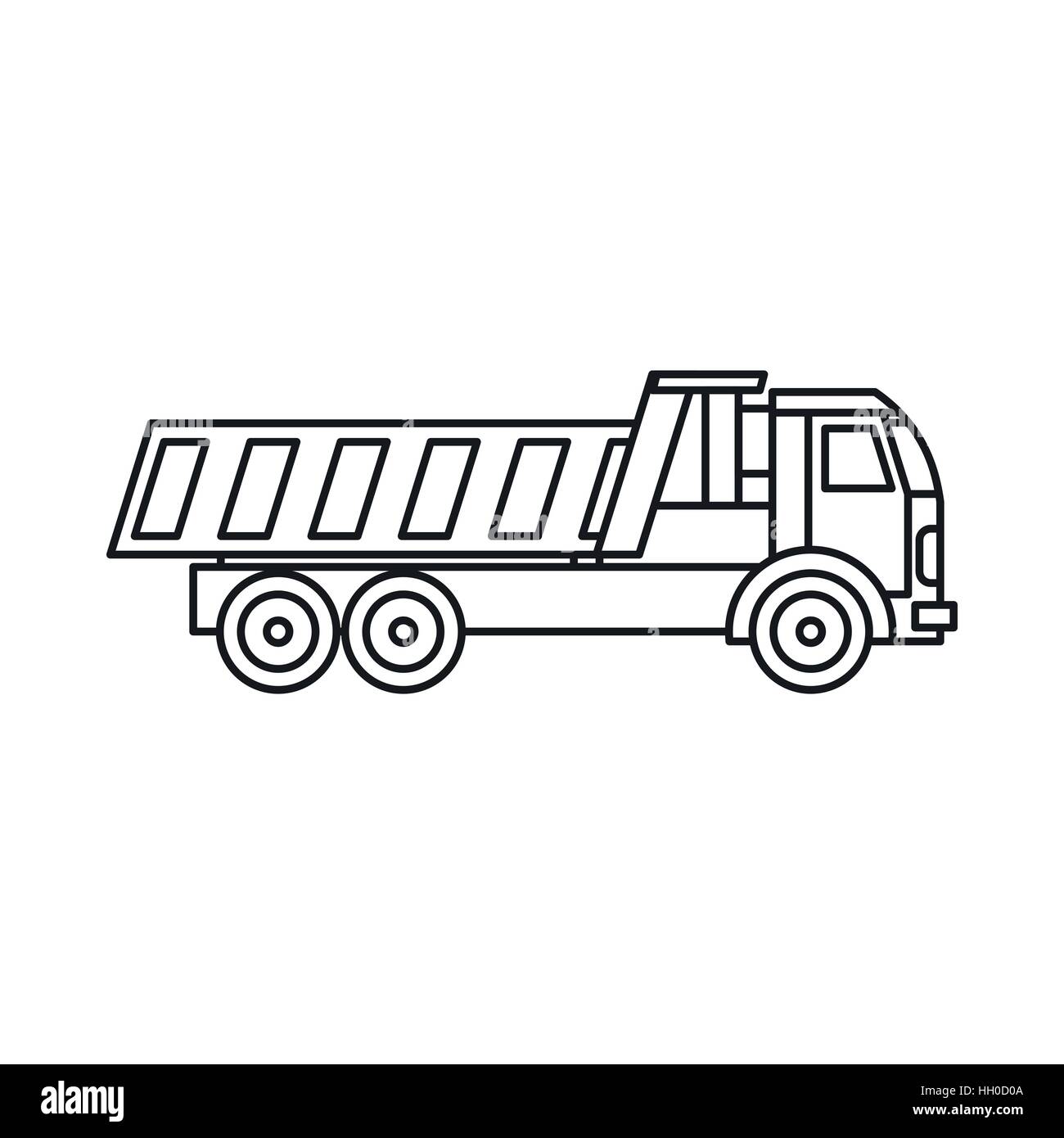 Machinery icon, outline style Stock Vector Image & Art - Alamy