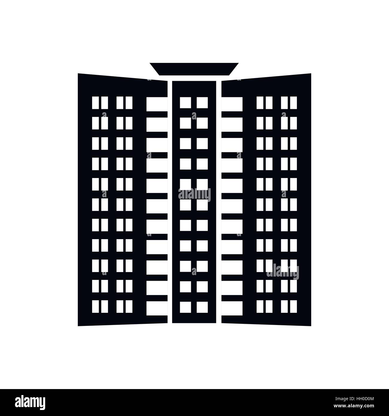 Office building icon, simple style Stock Vector Image & Art - Alamy