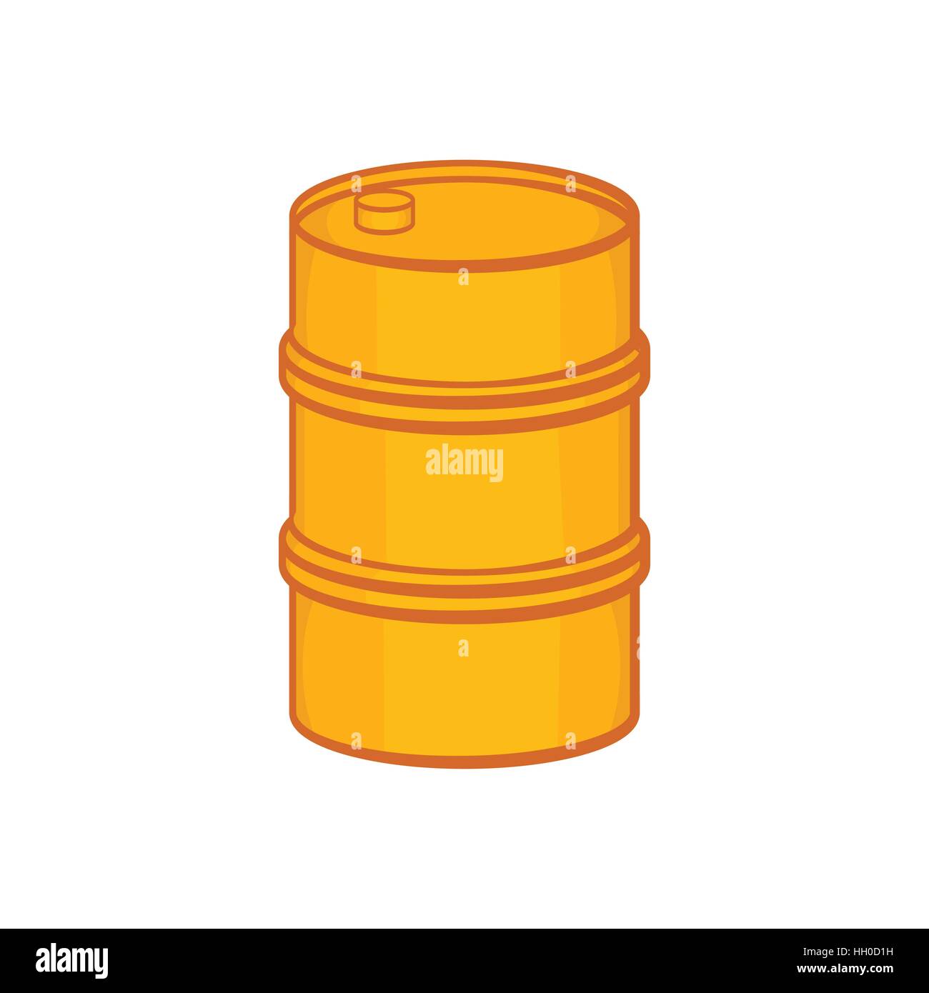 Orange barrel icon, cartoon style Stock Vector Image & Art - Alamy