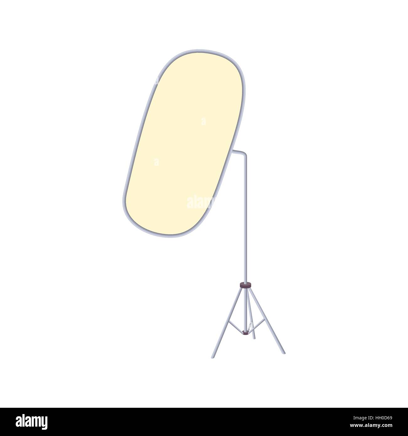 Floodlight icon cartoon style hi-res stock photography and images - Alamy
