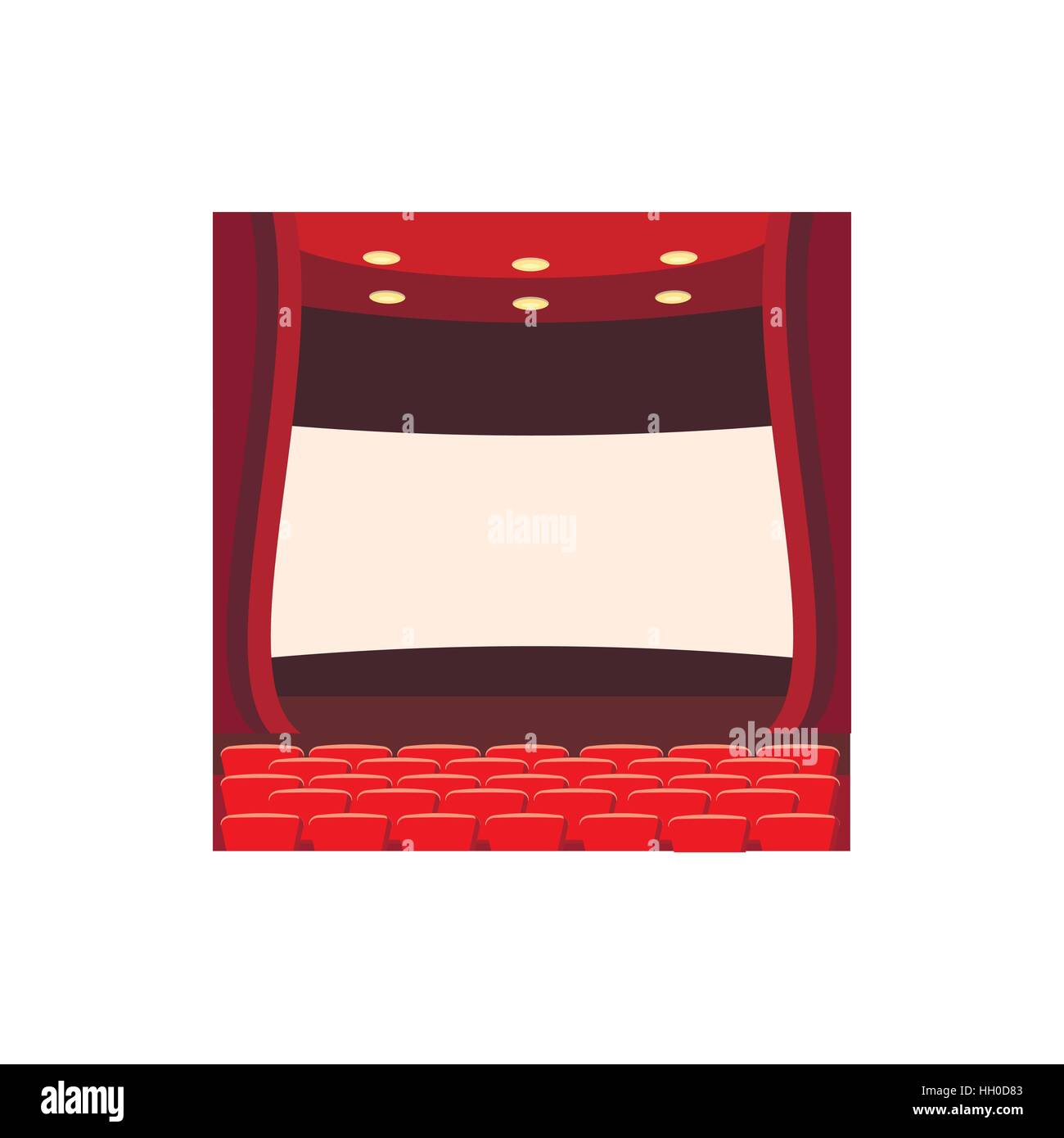 Scene cinema icon, cartoon style Stock Vector Image & Art - Alamy