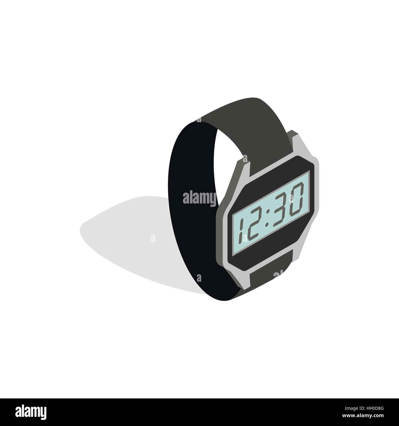 Smart watch icon, isometric 3d style Stock Vector Image & Art - Alamy