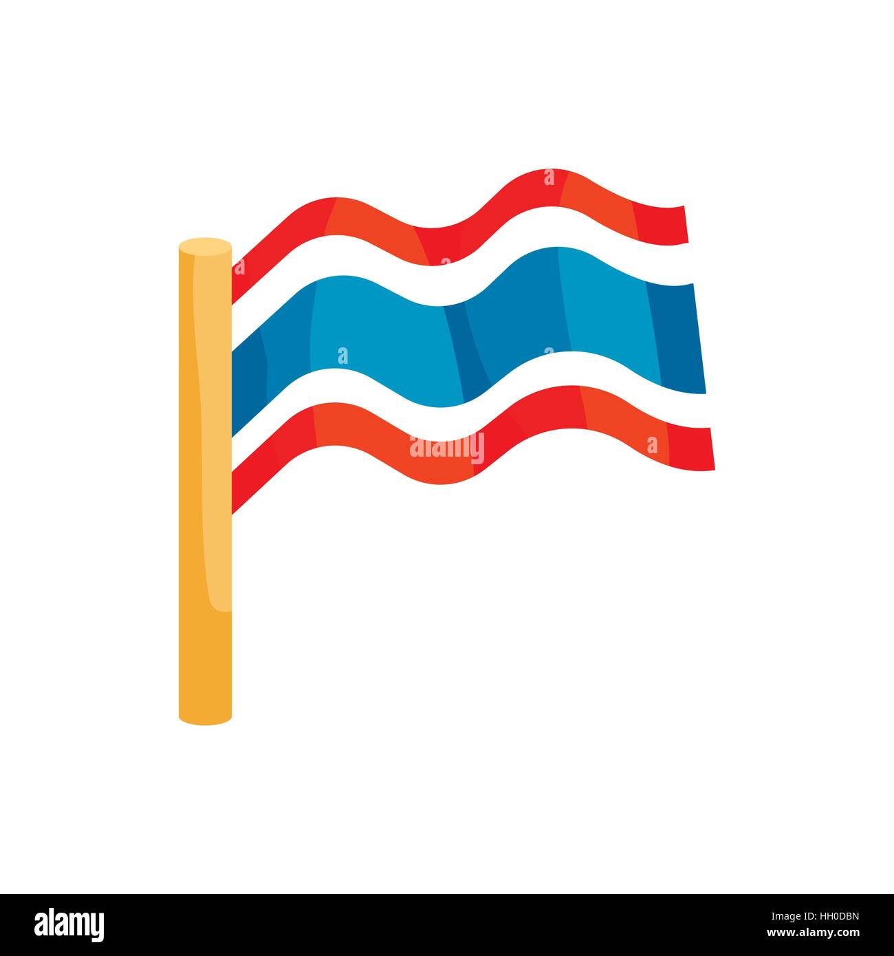 Flag of Thailand icon, cartoon style Stock Vector Image & Art - Alamy