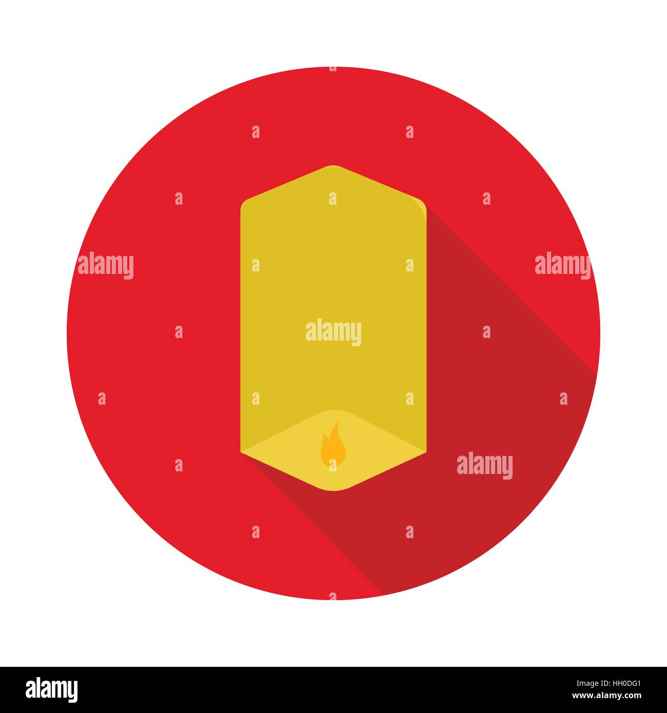 Sky floating lantern icon Stock Vector Images - Alamy