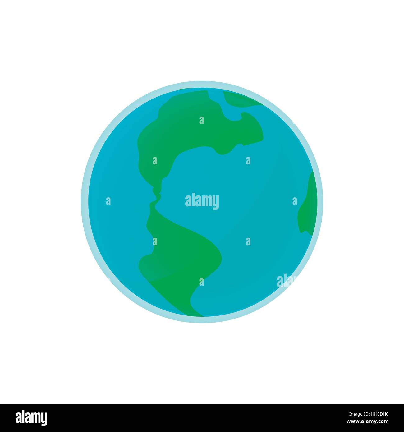 Earth icon in cartoon style Stock Vector Image & Art - Alamy