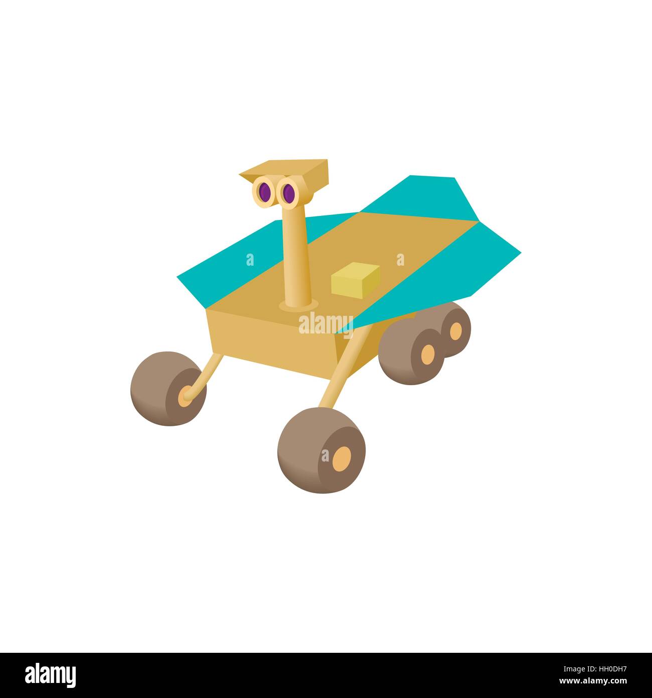 Mars exploration rover icon, cartoon style Stock Vector Image & Art - Alamy