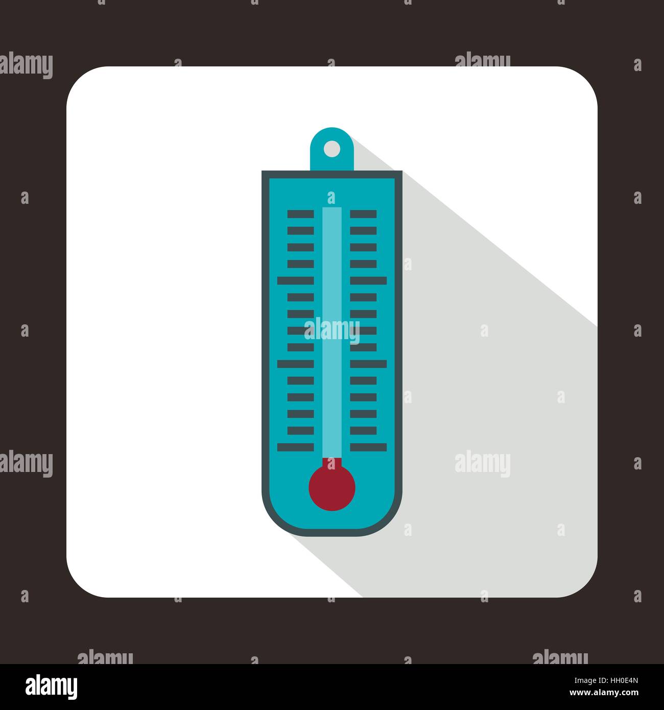Thermometer indicates low temperature icon Stock Vector Image & Art - Alamy