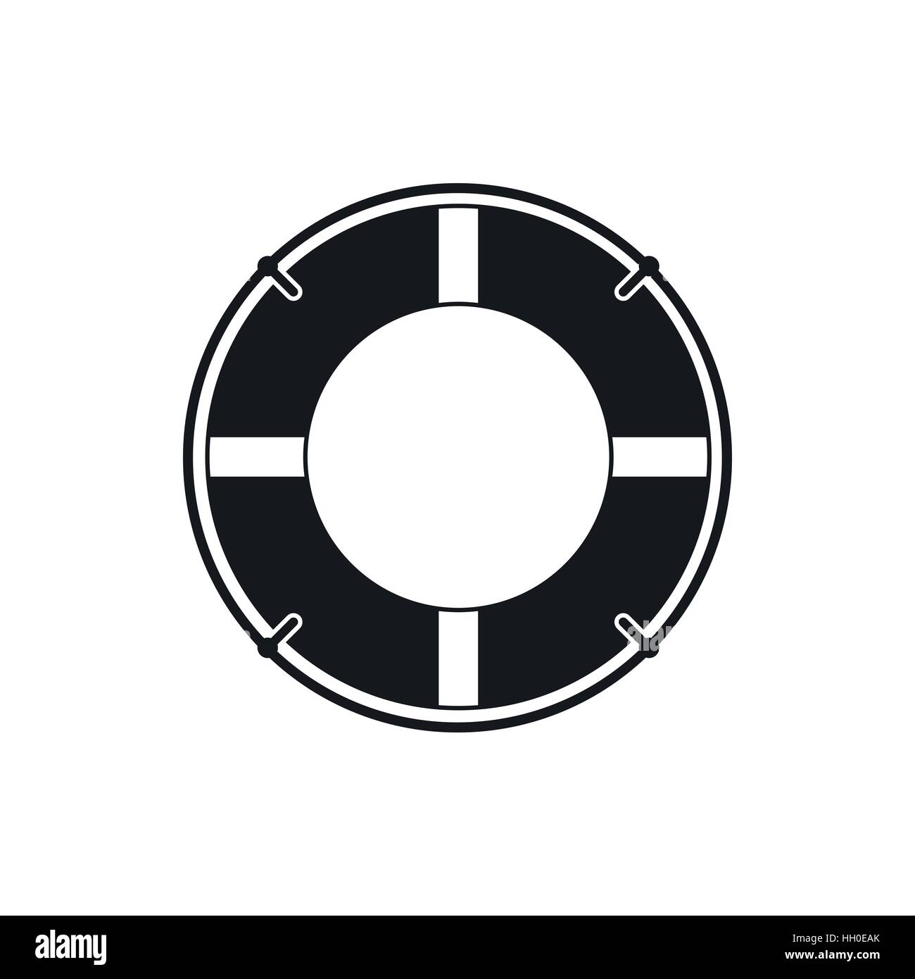 Lifeline icon, simple style Stock Vector Image & Art - Alamy
