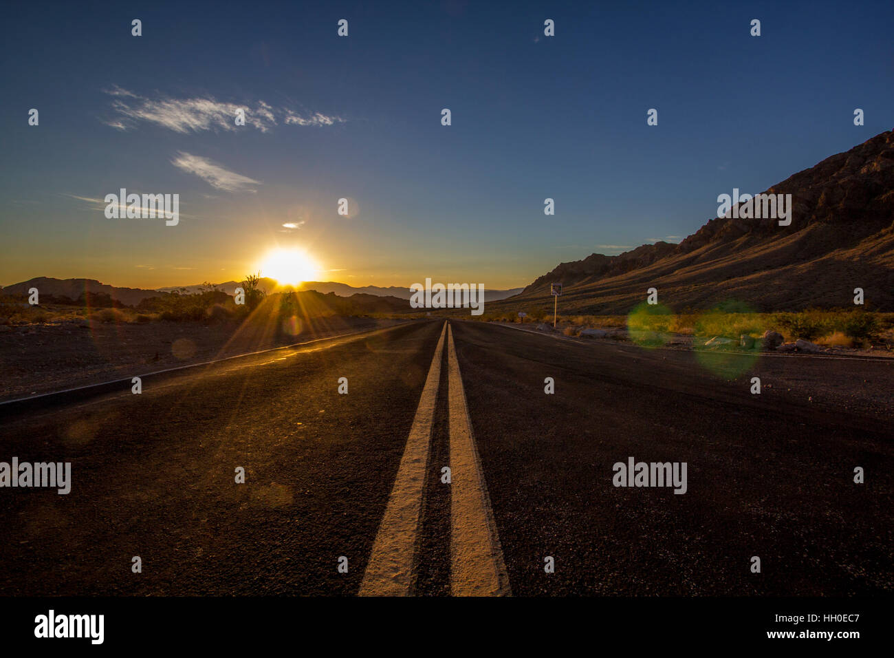 Sunrise at Valley of Fire State Park Stock Photo - Alamy