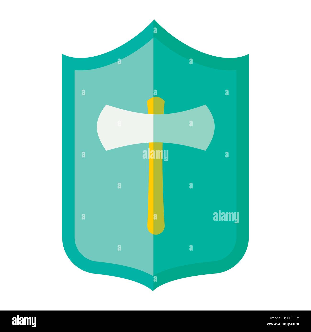Axe striking Stock Vector Images - Alamy
