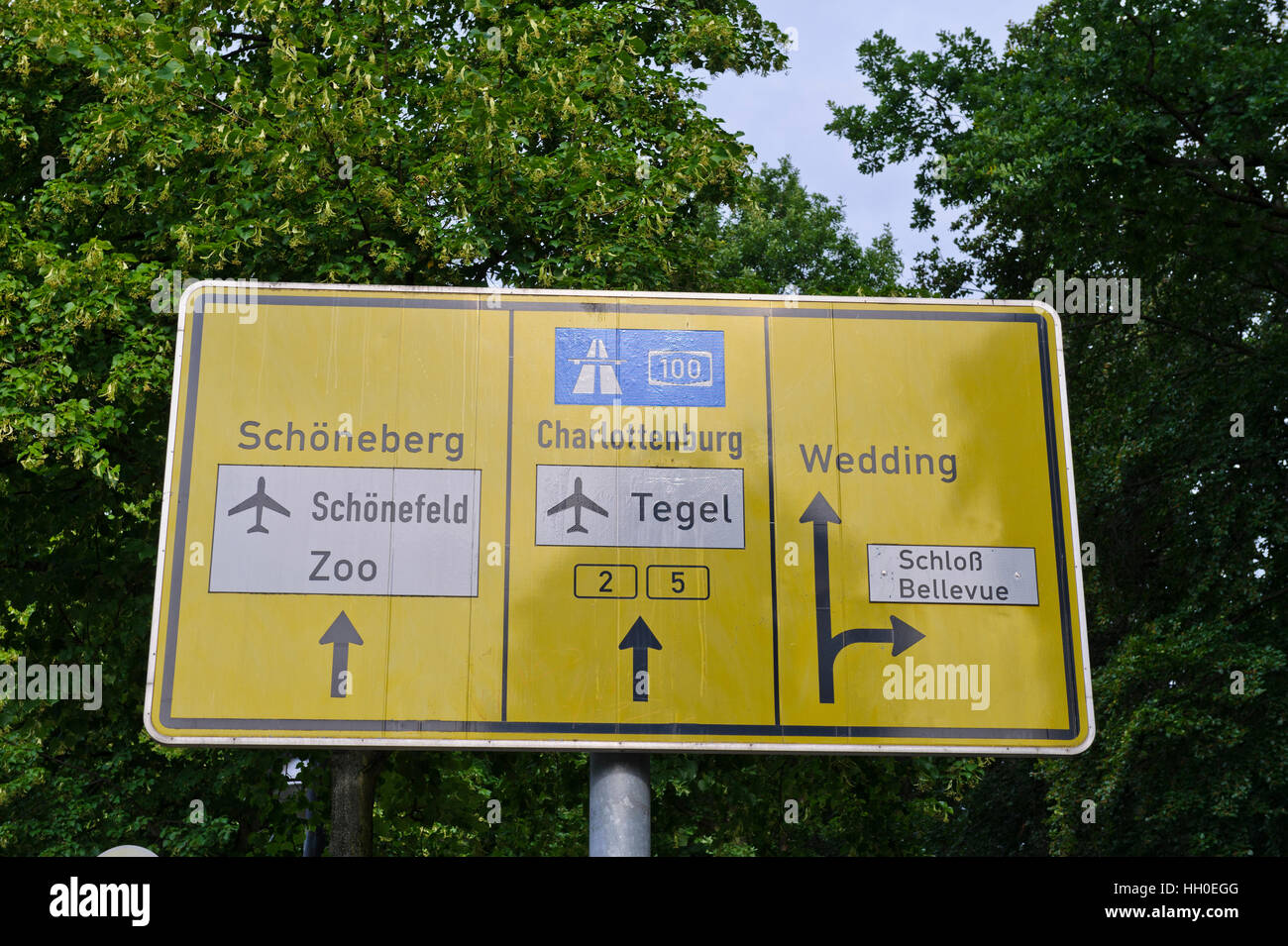 A road sign in Berlin, Germany Stock Photo - Alamy
