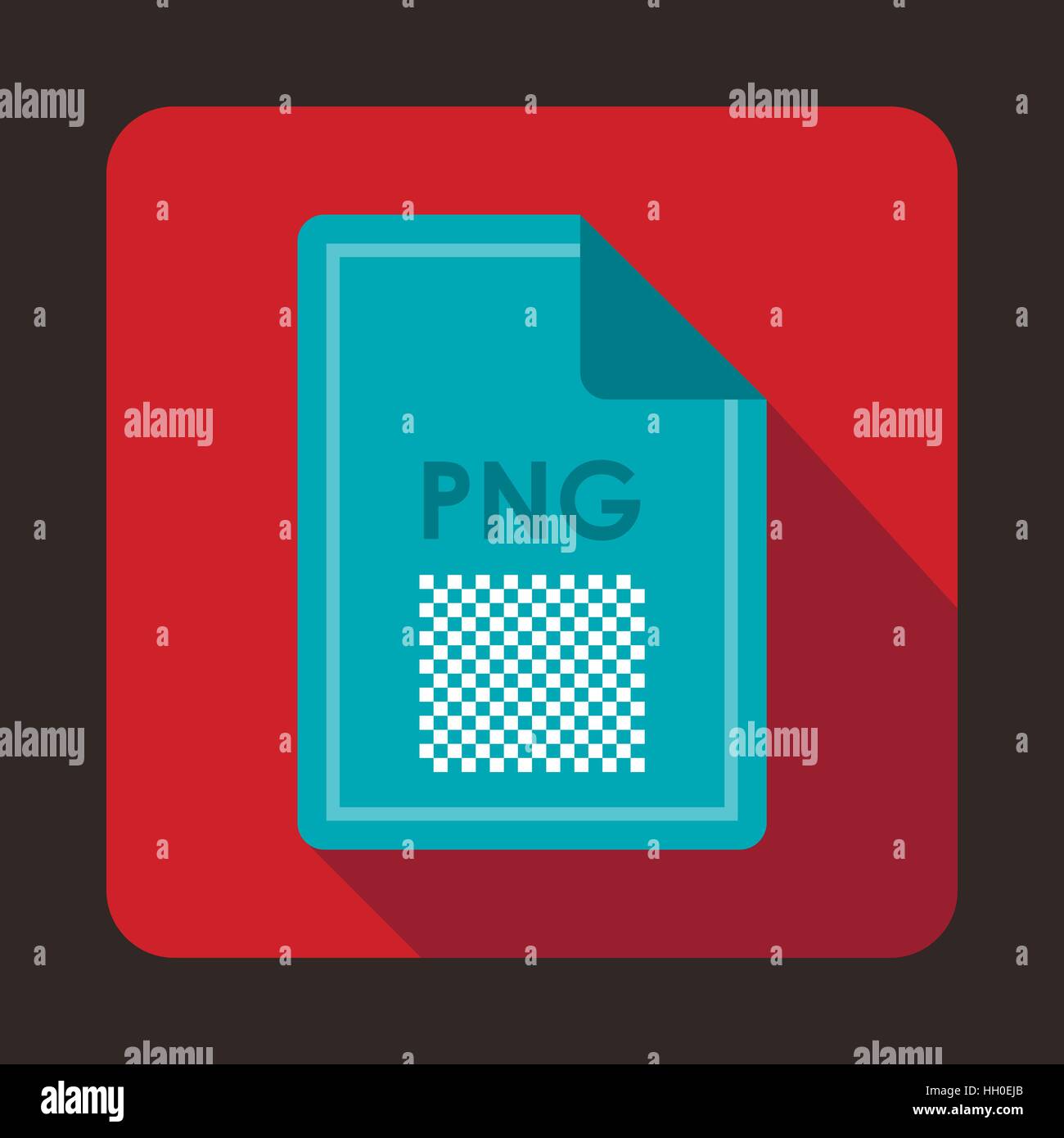 File PNG icon, flat style Stock Vector Image & Art - Alamy