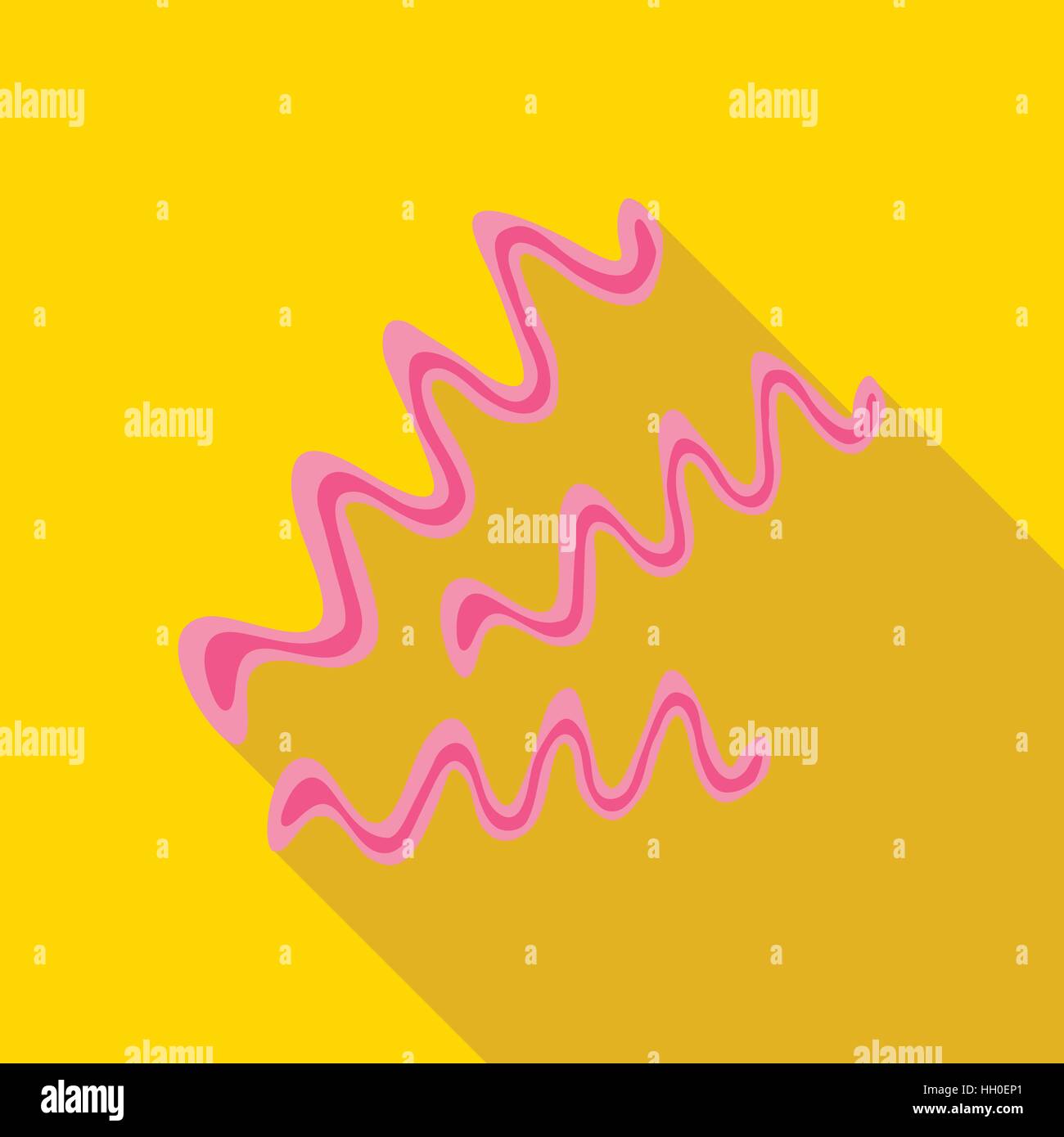 Group of rod shaped viruses icon, flat style Stock Vector Image & Art ...