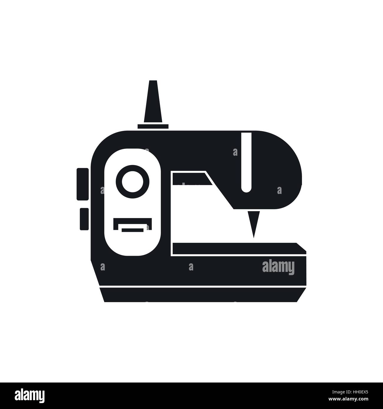 Sewing machine icon, simple style Stock Vector Image & Art - Alamy