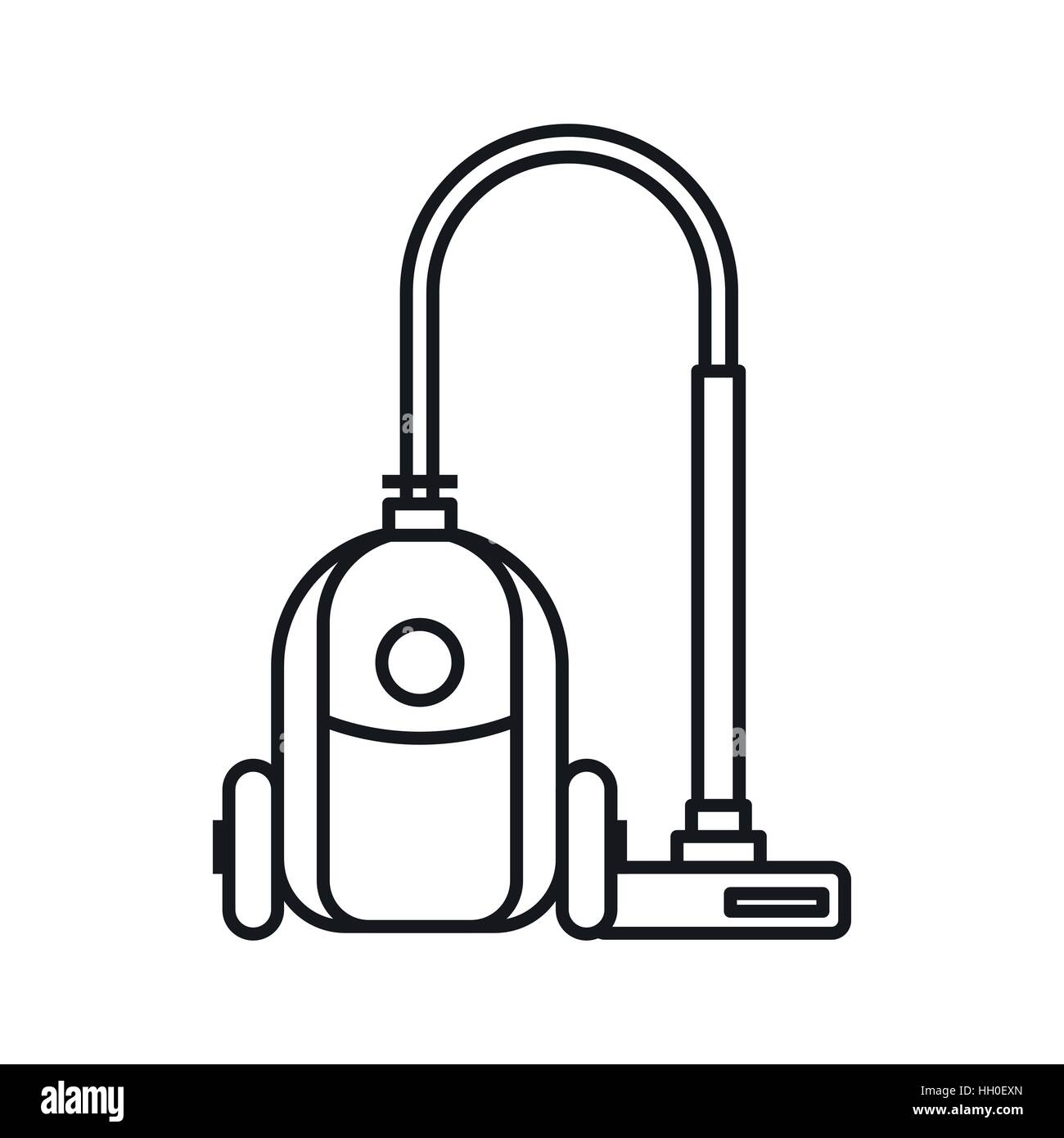 Vacuum cleaner icon, outline style Stock Vector Image & Art - Alamy