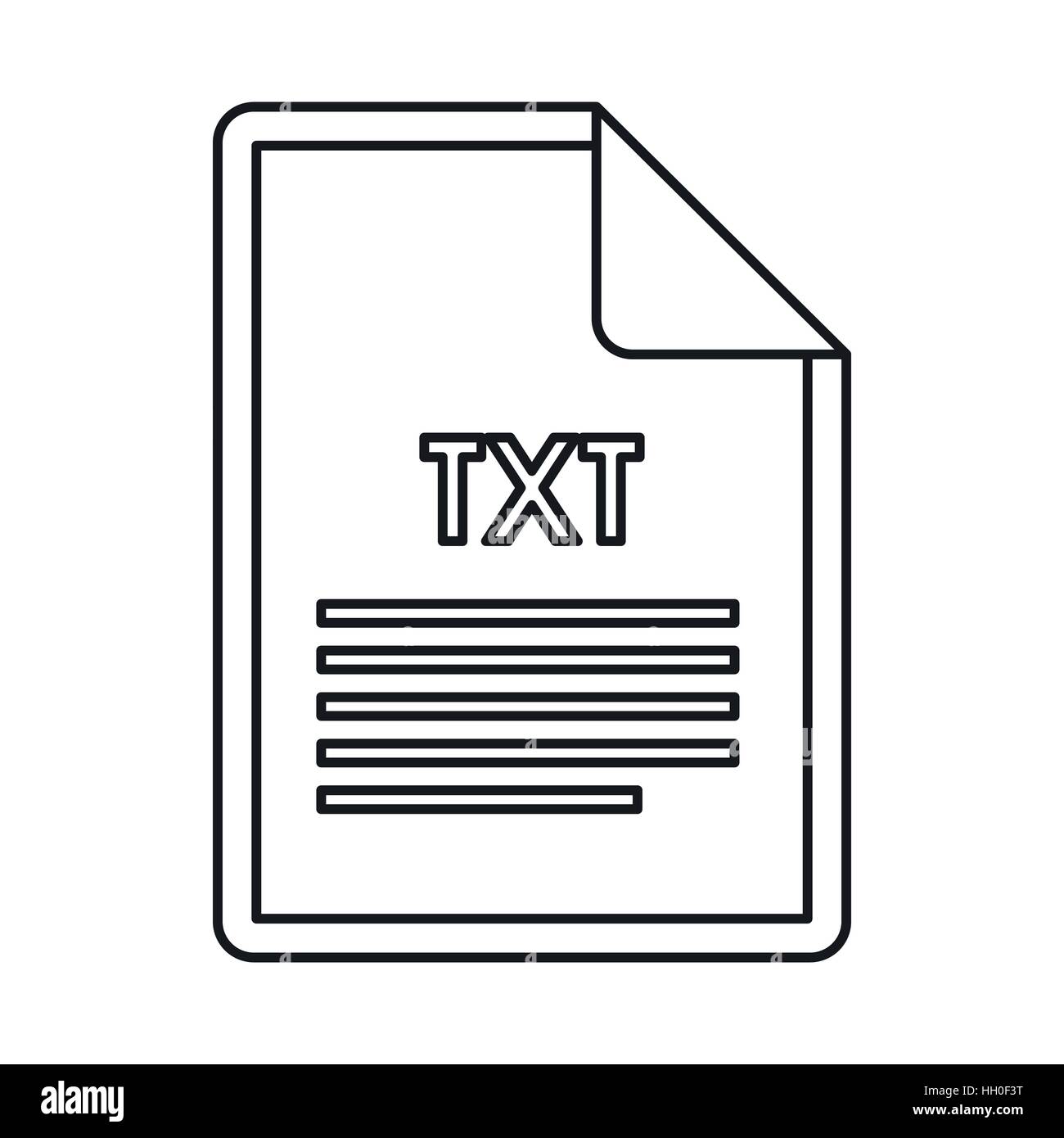 Txt File Icon