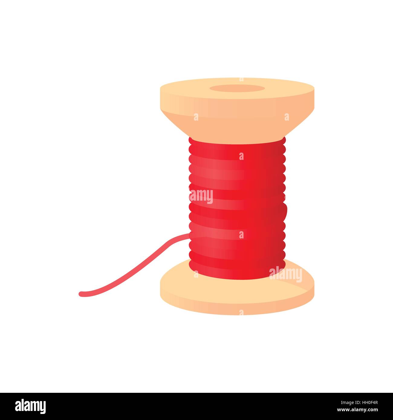Spool of thread icon, cartoon style Stock Vector Image & Art - Alamy