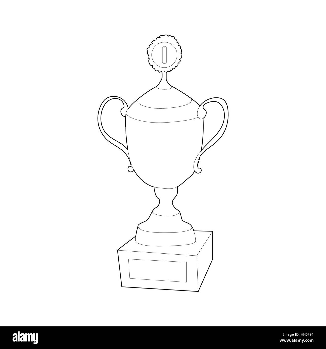 Cup icon, outline style Stock Vector Image & Art - Alamy