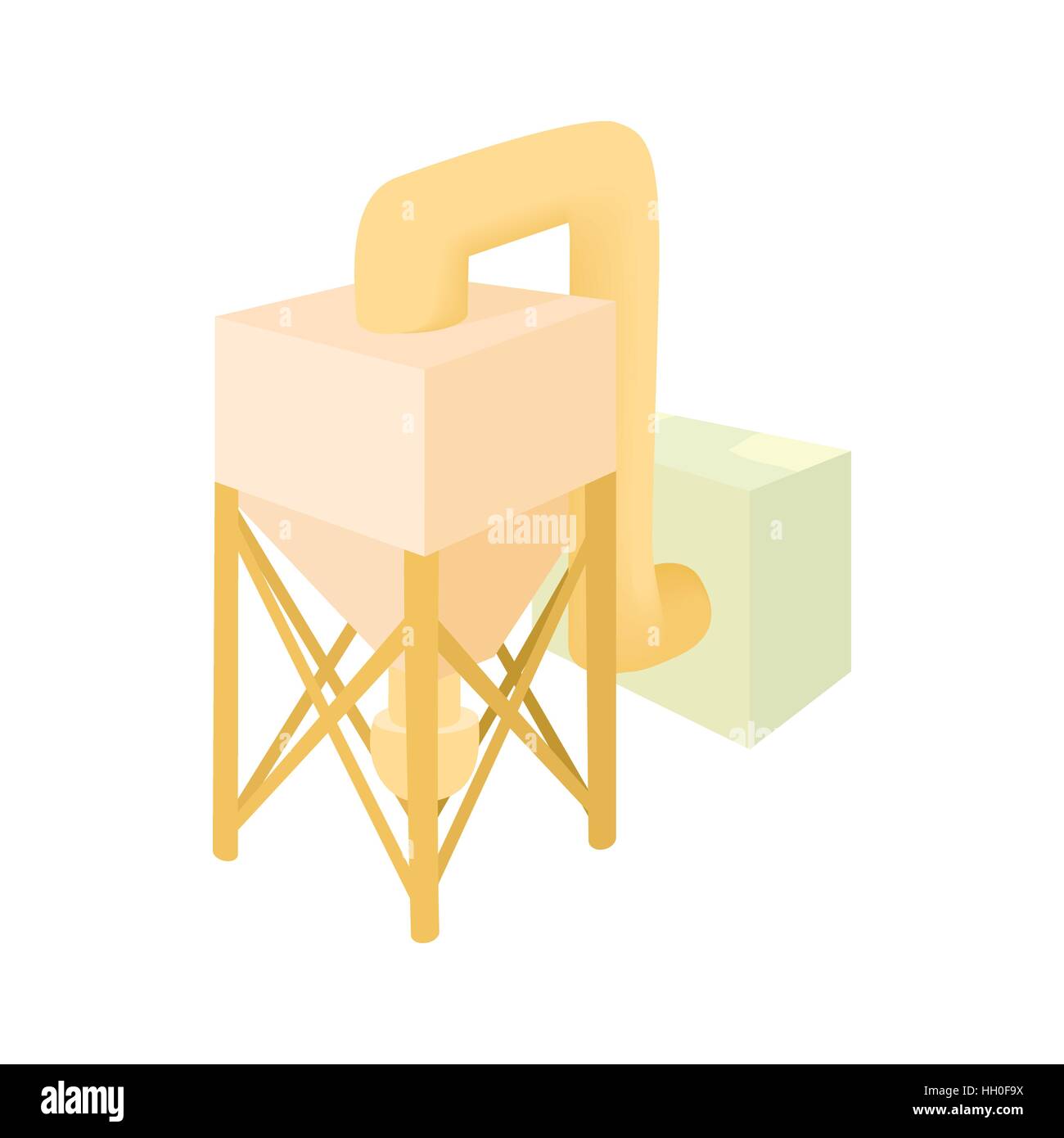 Processing chemicals icon, cartoon style Stock Vector Image & Art - Alamy