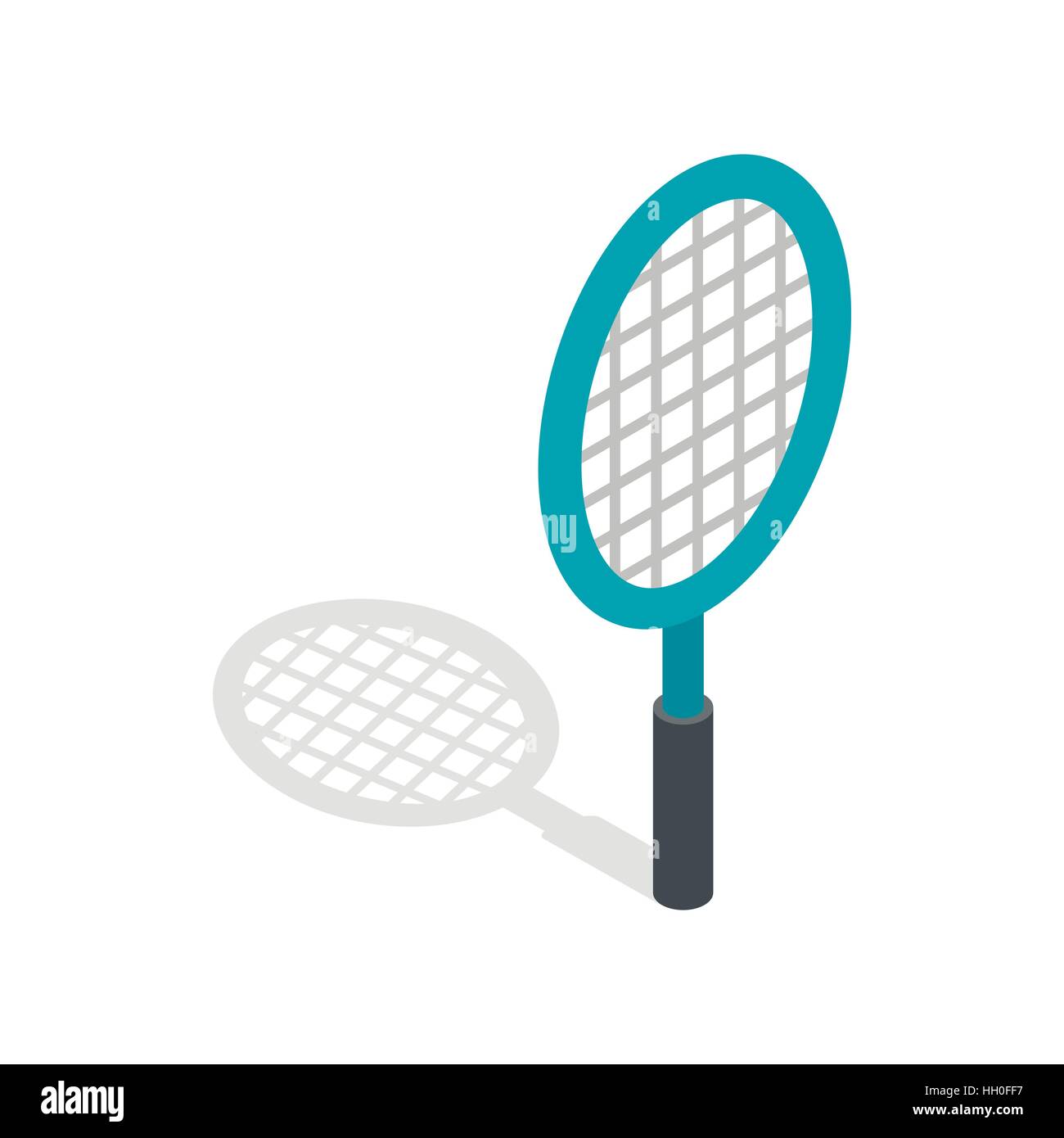 Tennis racket icon, isometric 3d style Stock Vector Image & Art - Alamy