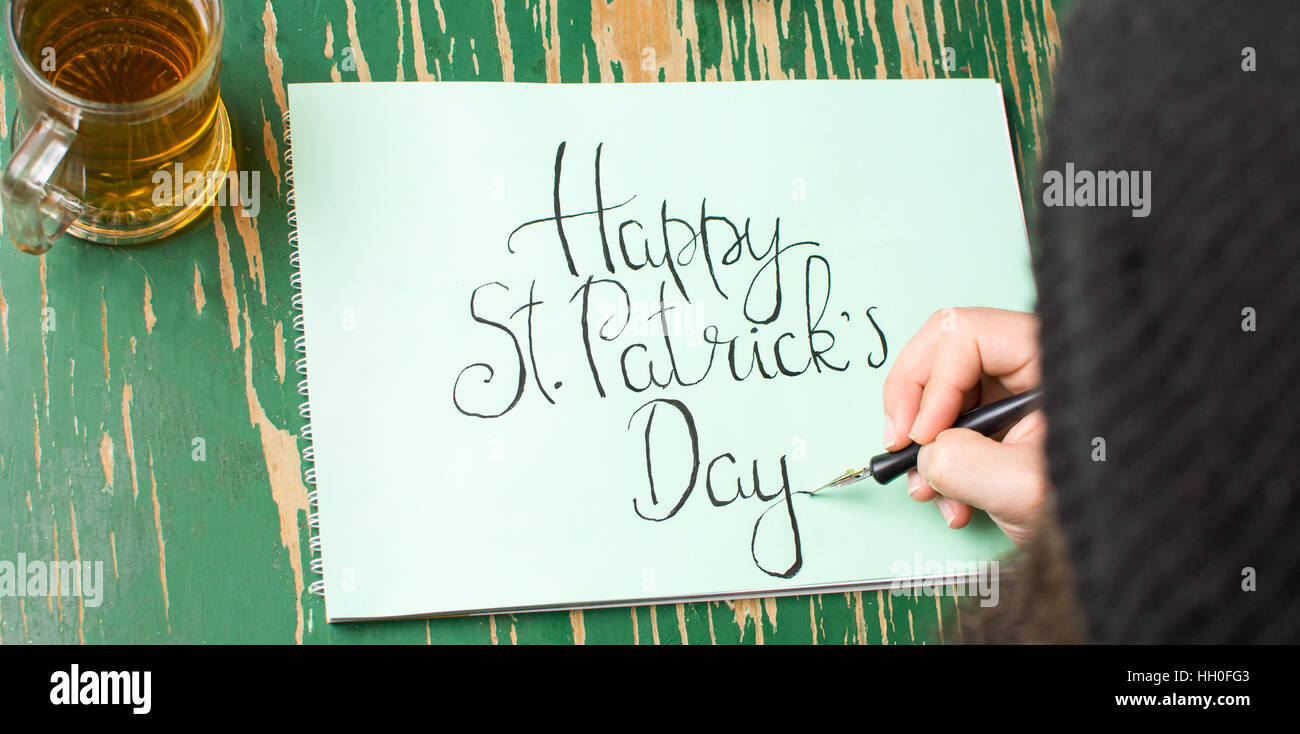 Calligraphy st hi-res stock photography and images - Alamy