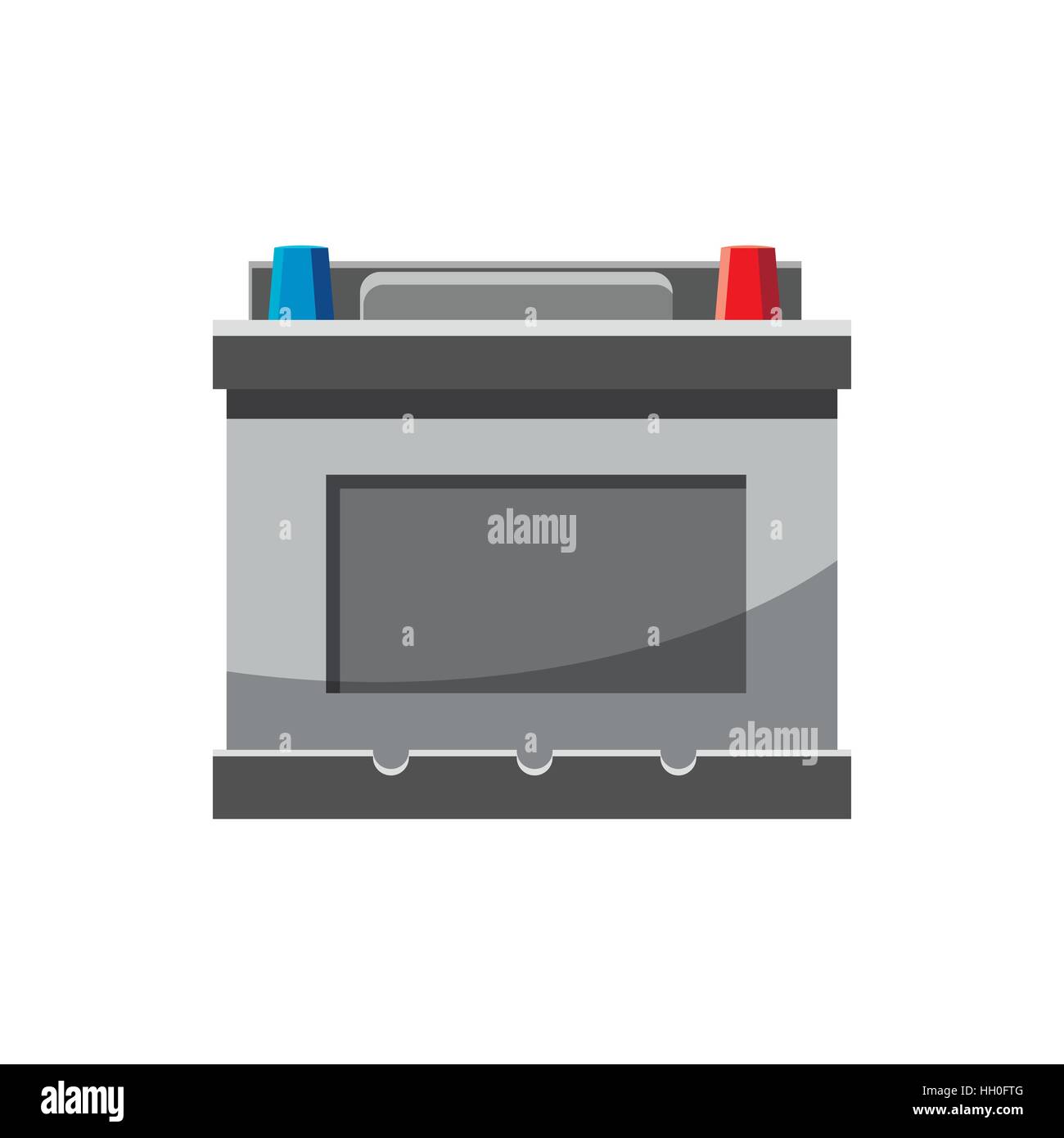 Car battery icon in cartoon style Stock Vector Image & Art - Alamy