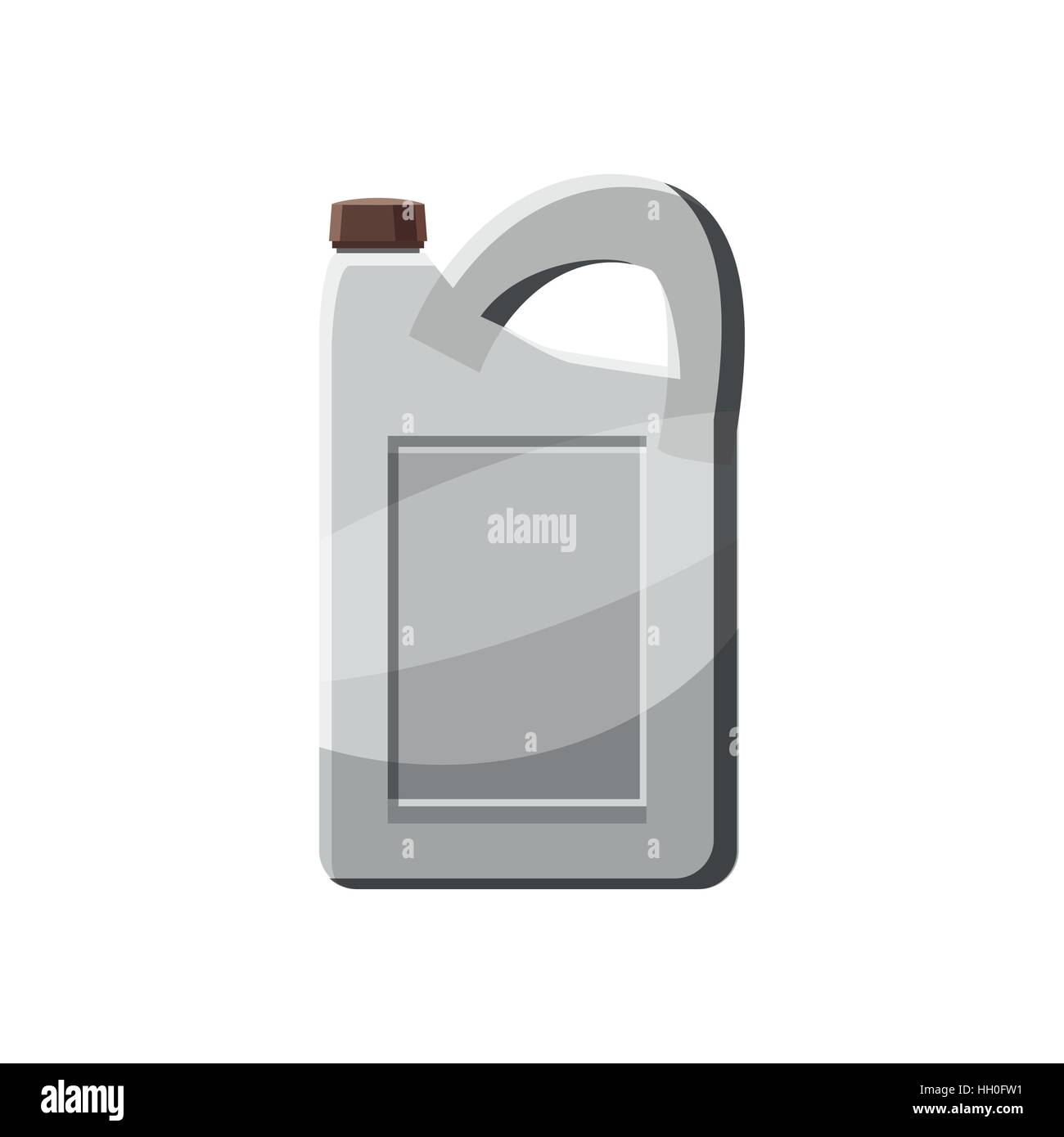Plastic canister icon in Cut Out Stock Images & Pictures - Alamy