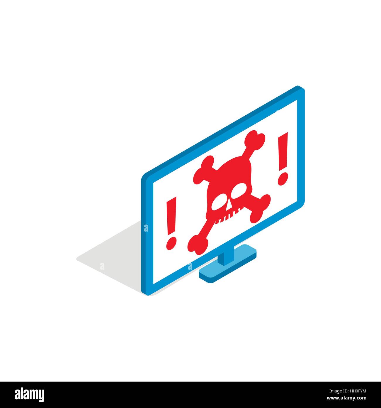 Skeleton computer screen Stock Vector Images - Alamy