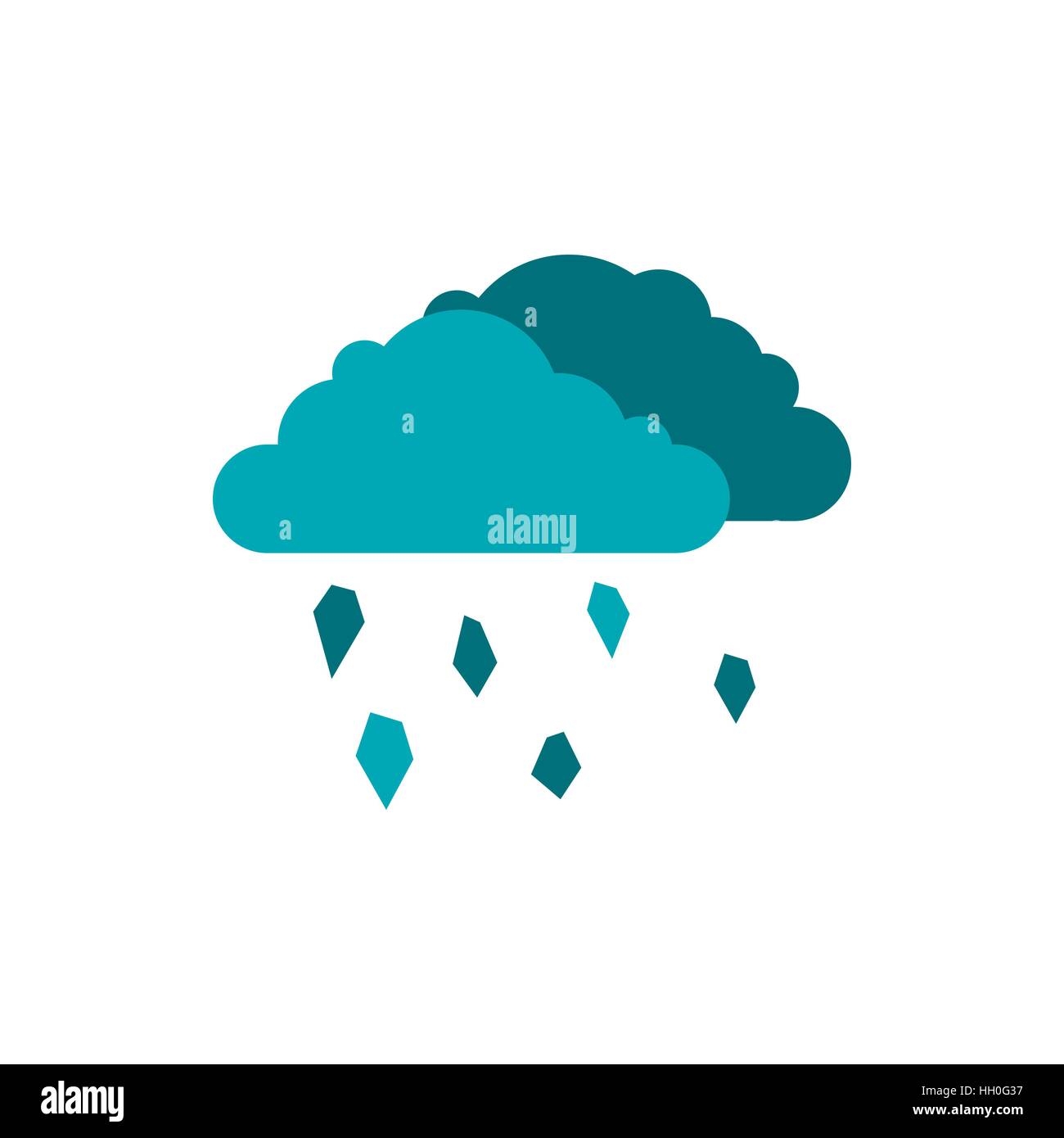 Hail drawing Cut Out Stock Images & Pictures - Alamy