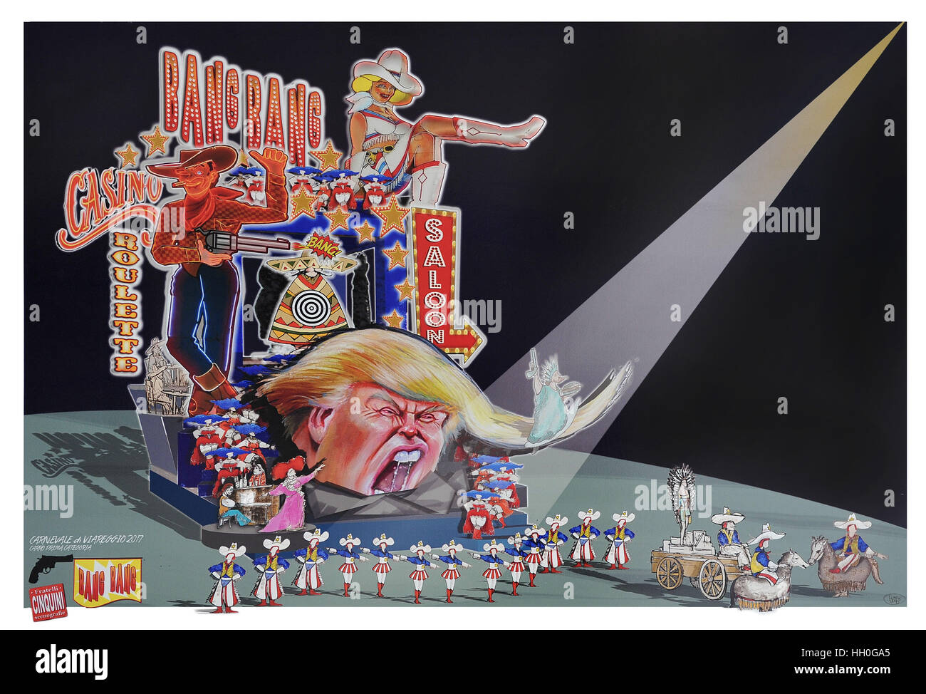 Construction of the Brothers' first-class Wagon Cinquini 'Bang Bang ...