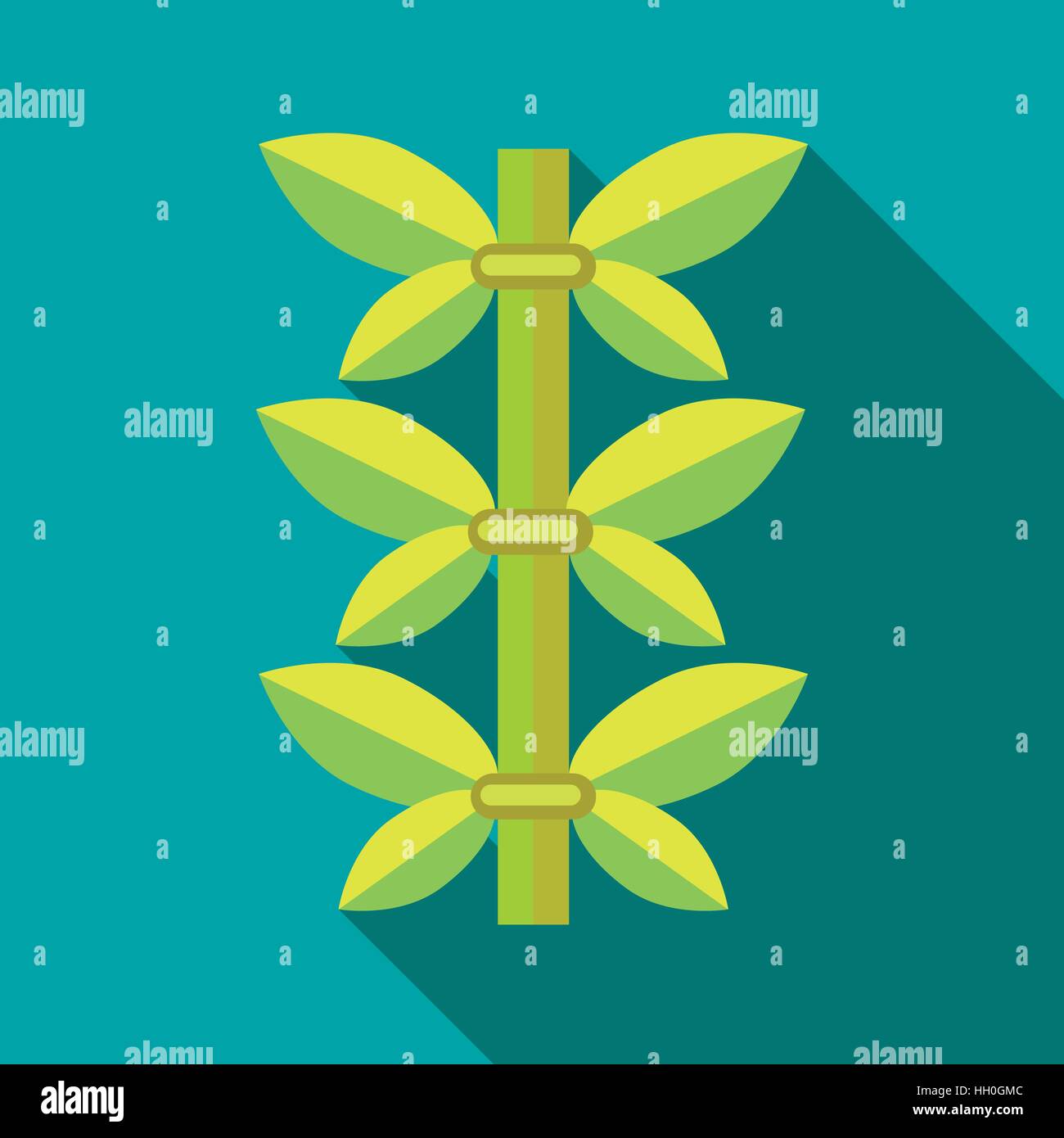 Bamboo grove design Stock Vector Images - Alamy