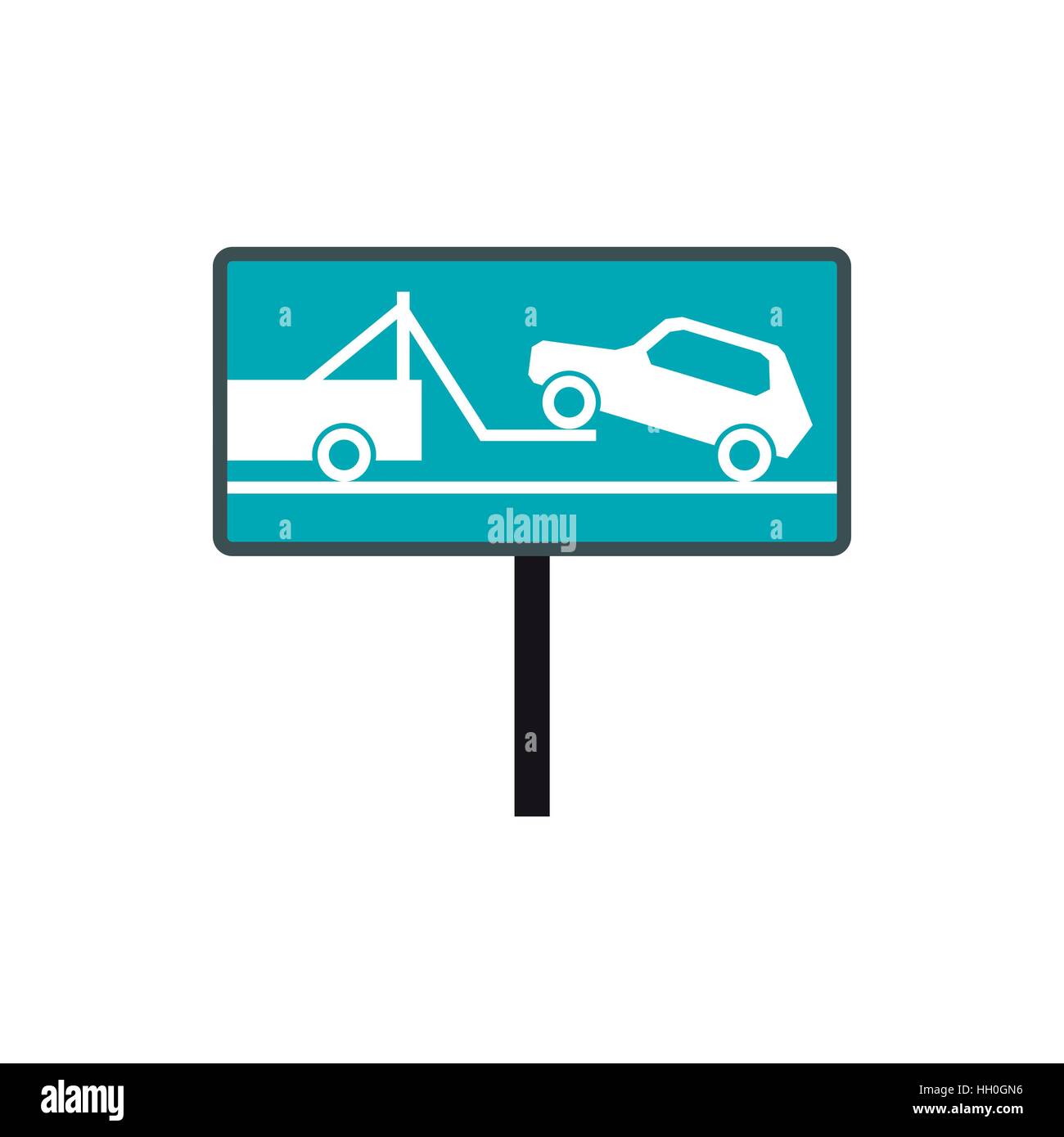 Towing instructions Stock Vector Images - Alamy