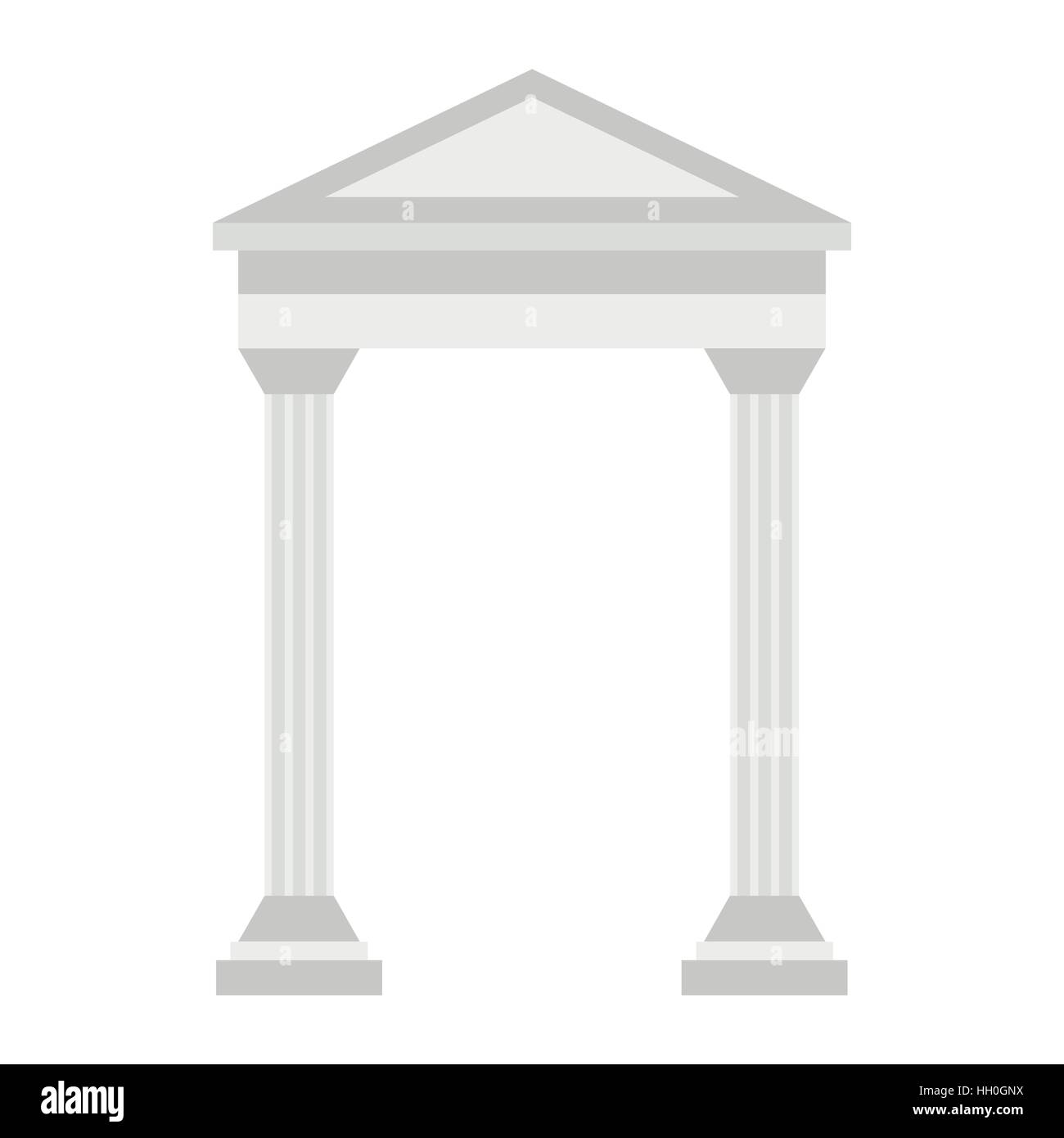 Greek parthenon interior Stock Vector Images - Alamy