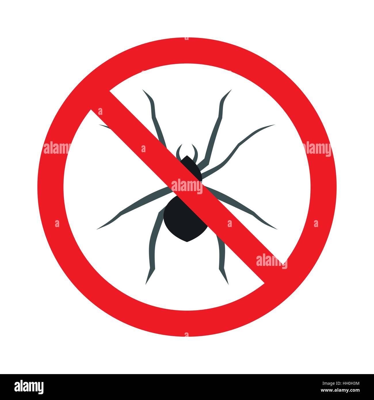 Dead spiders Stock Vector Images - Alamy