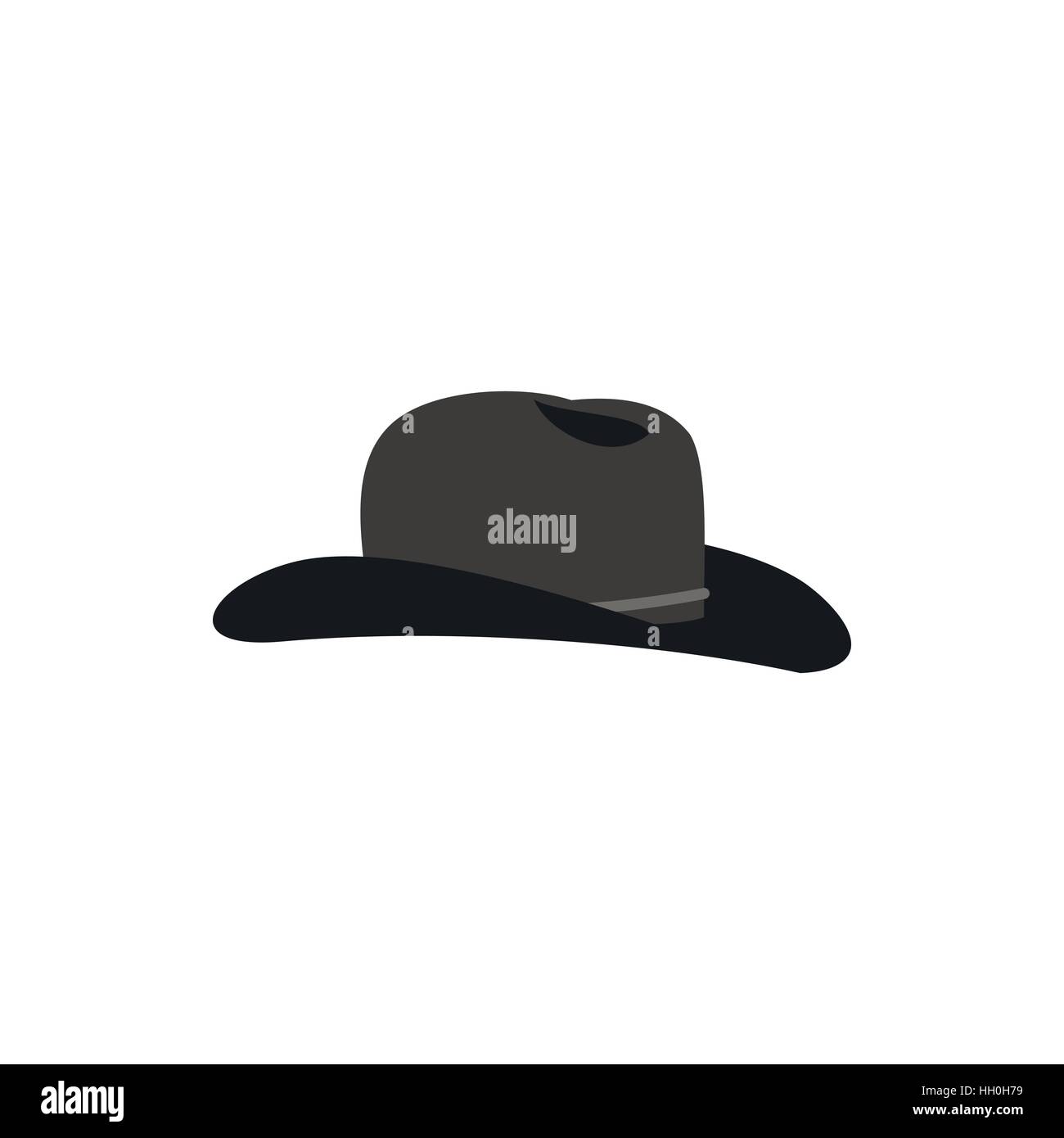 Sheriff cowboy in black Cut Out Stock Images & Pictures - Alamy