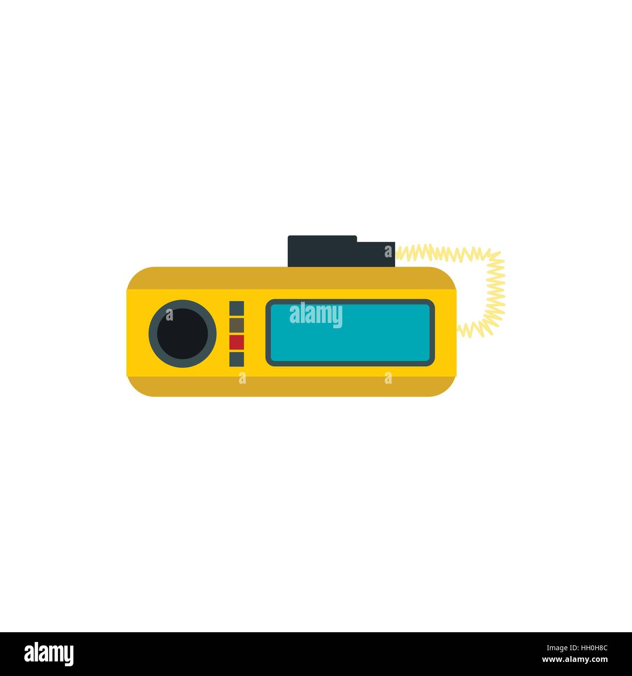 Taxi radio icon in flat style Stock Vector Image & Art - Alamy