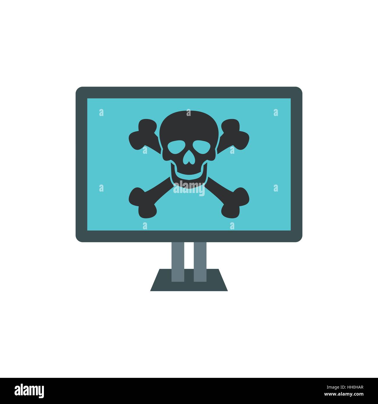 Harm to computer Stock Vector Images - Alamy