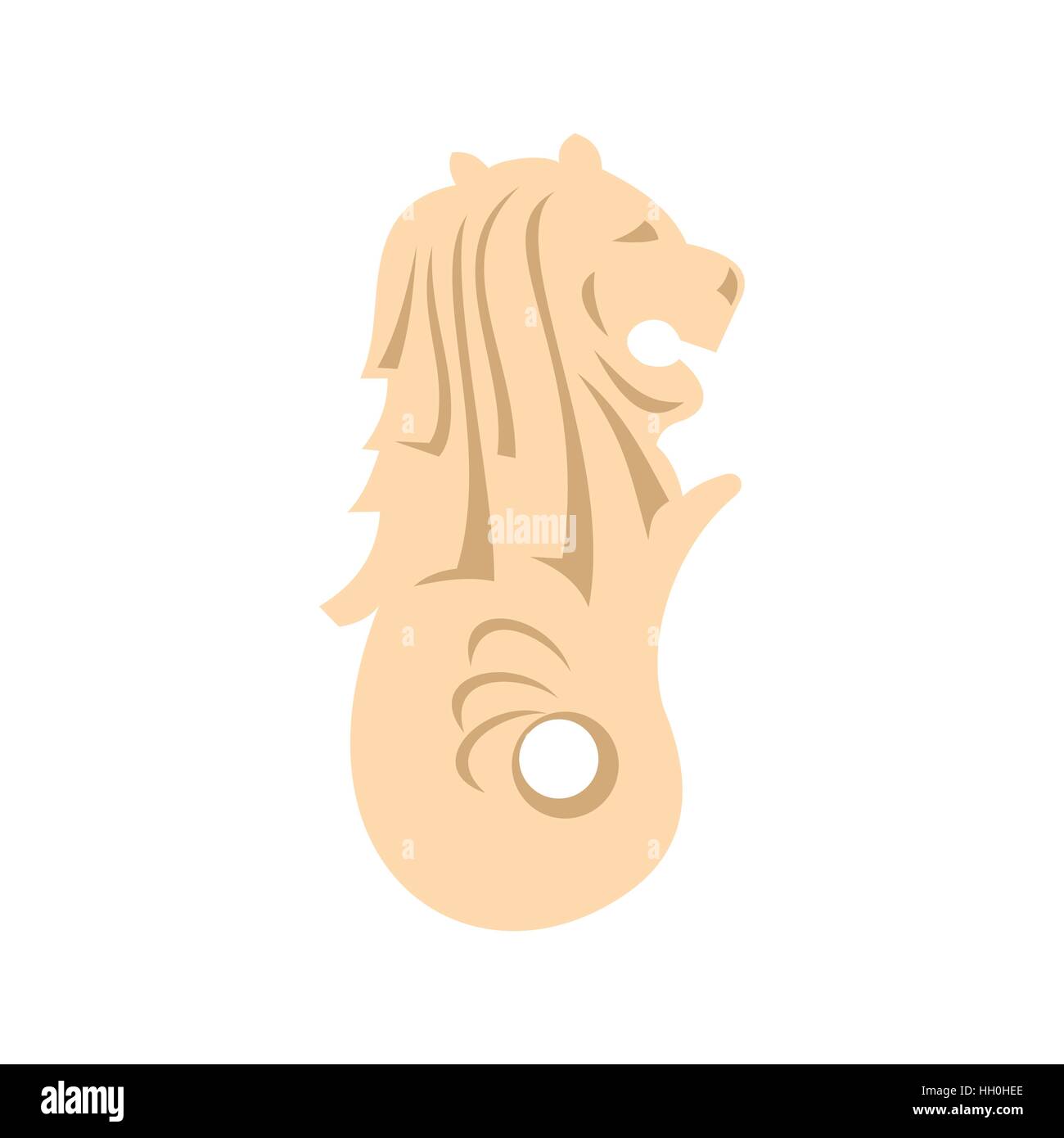 Merlion statue, Singapore icon, flat style Stock Vector Image & Art - Alamy Merlion statue, Singapore icon, flat style Stock Vector Image & Art - Alamy